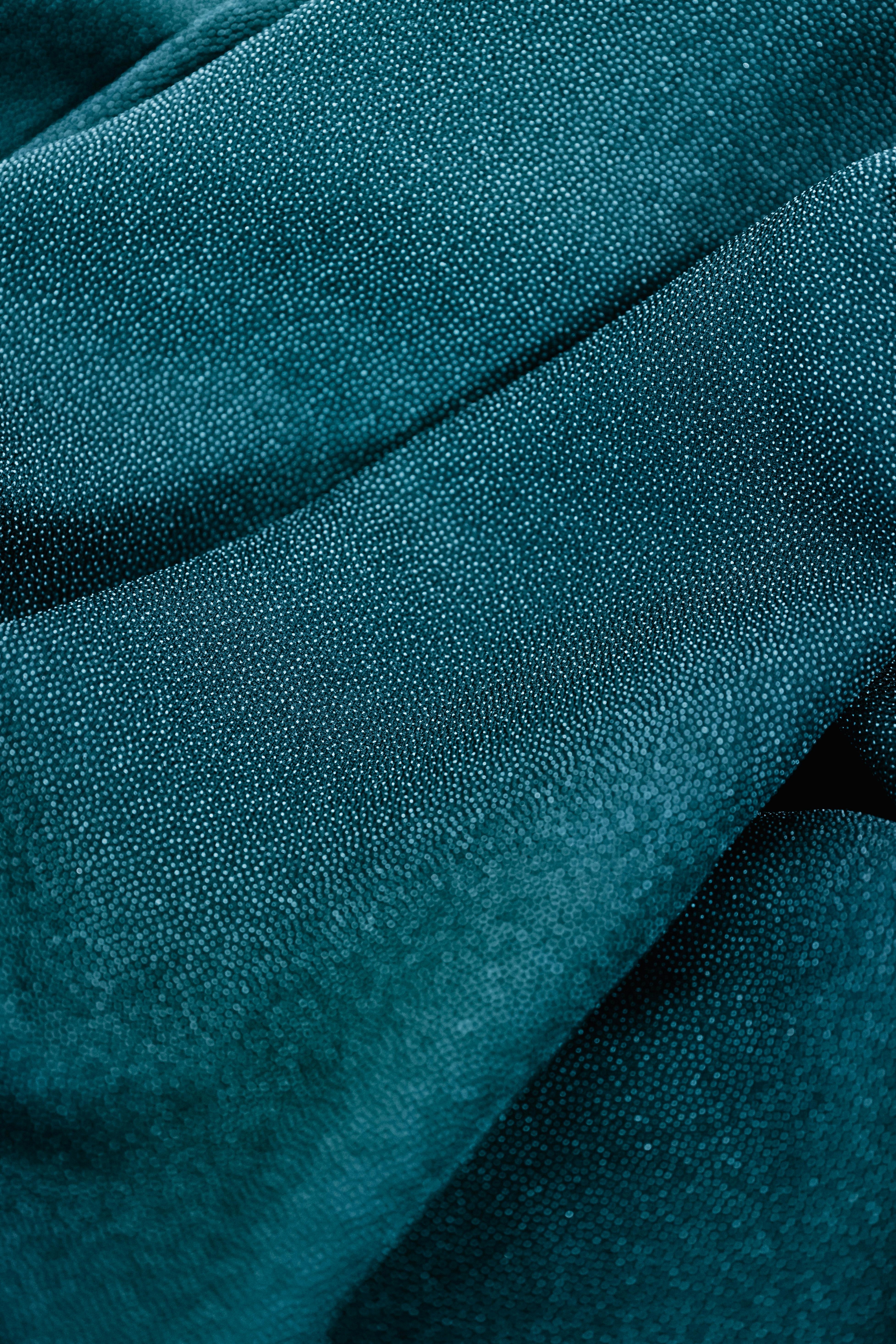 Blue Textile in Close-up Image · Free Stock Photo