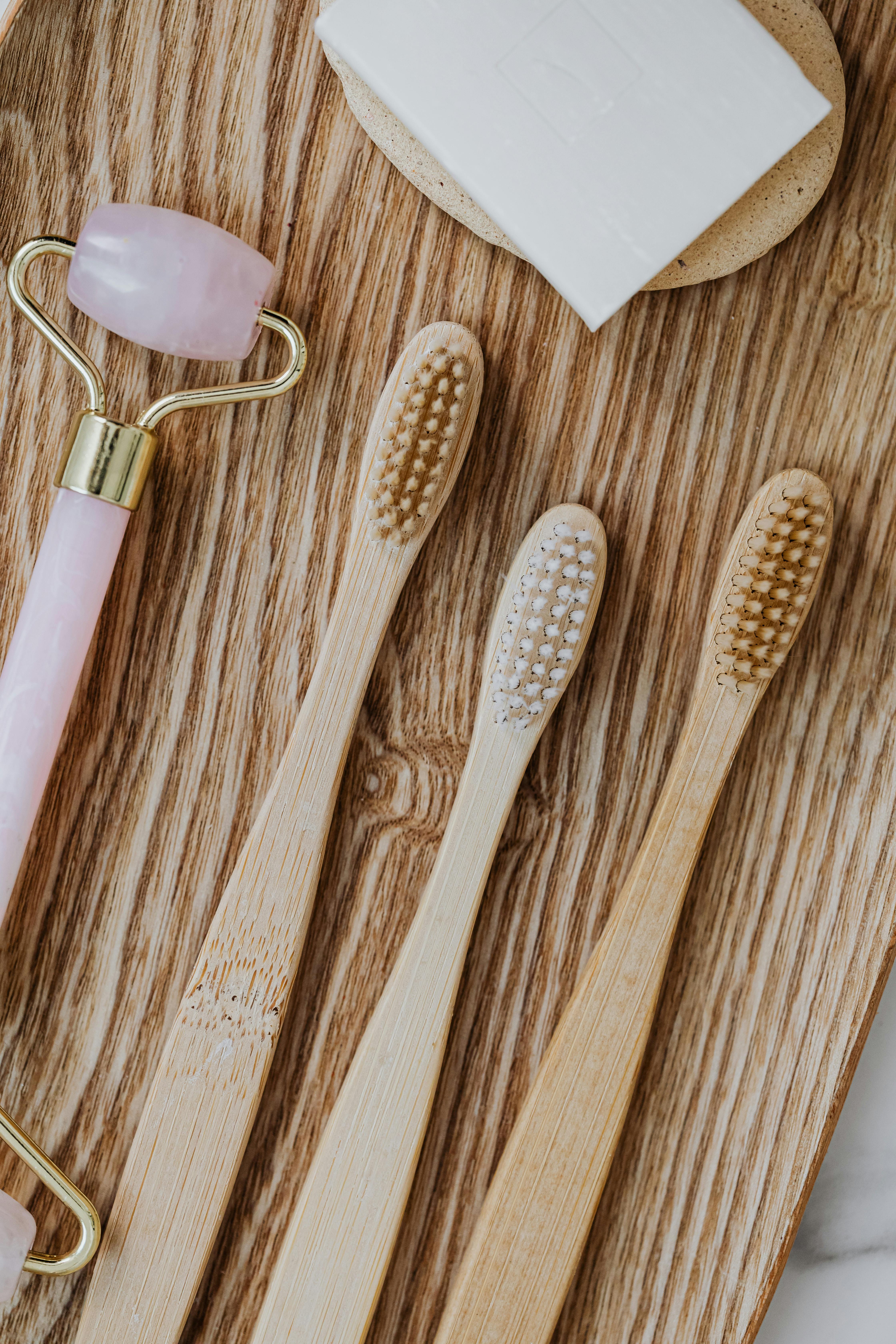 Photo of Wooden Toothbrushes · Free Stock Photo