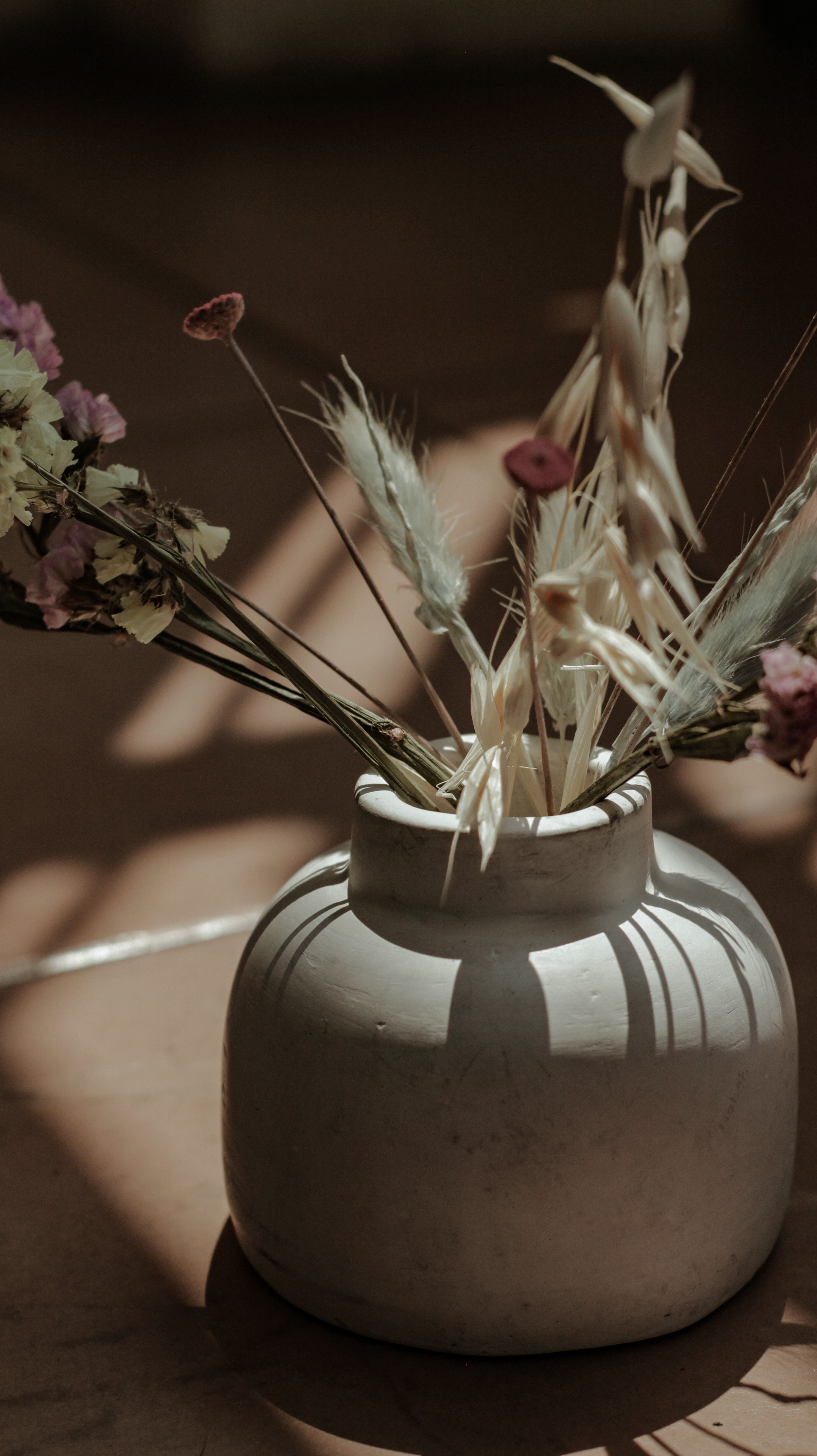 Flowers in a Glass Vase · Free Stock Photo