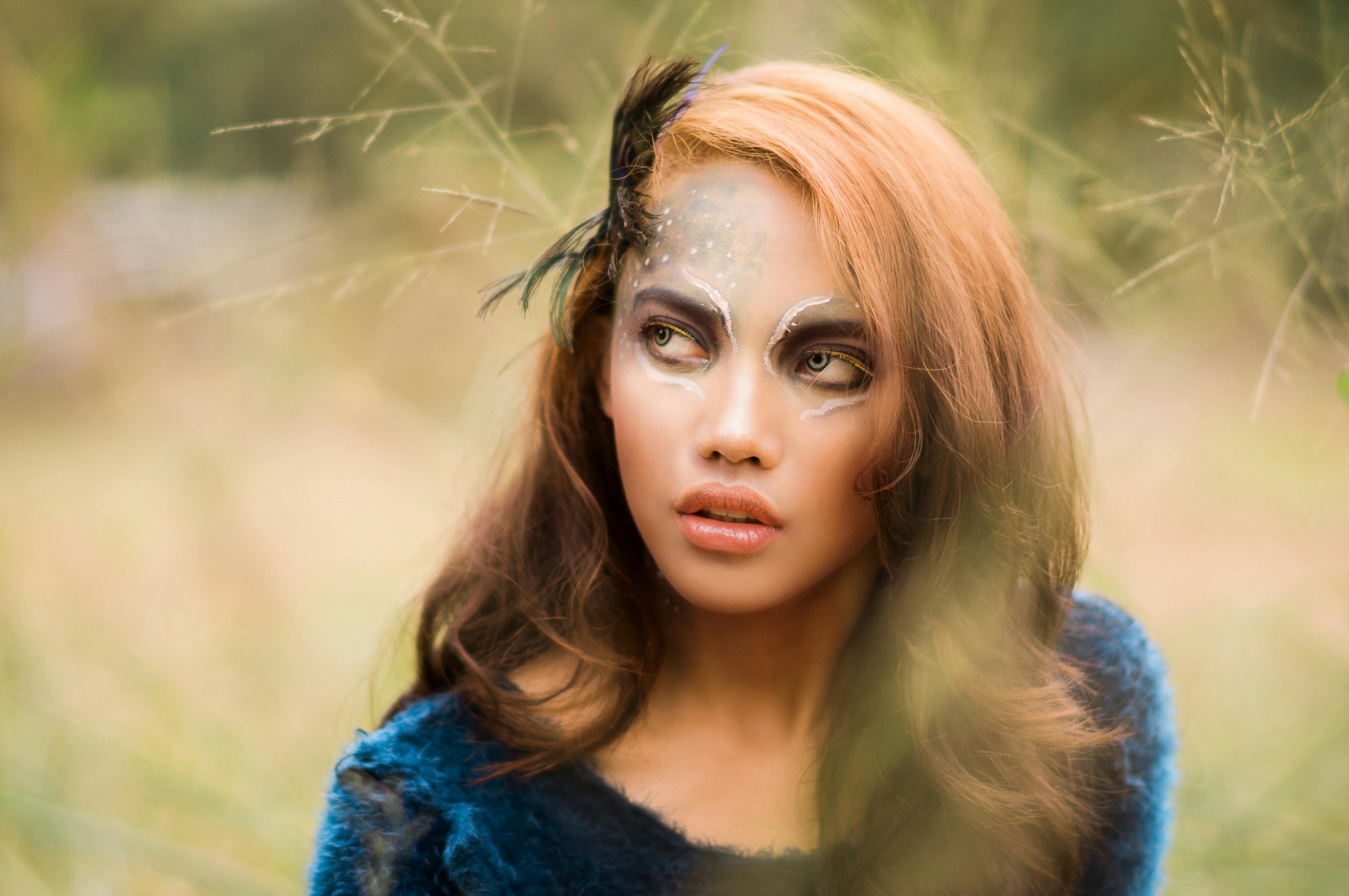 Alluring Woman's Side Profile · Free Stock Photo