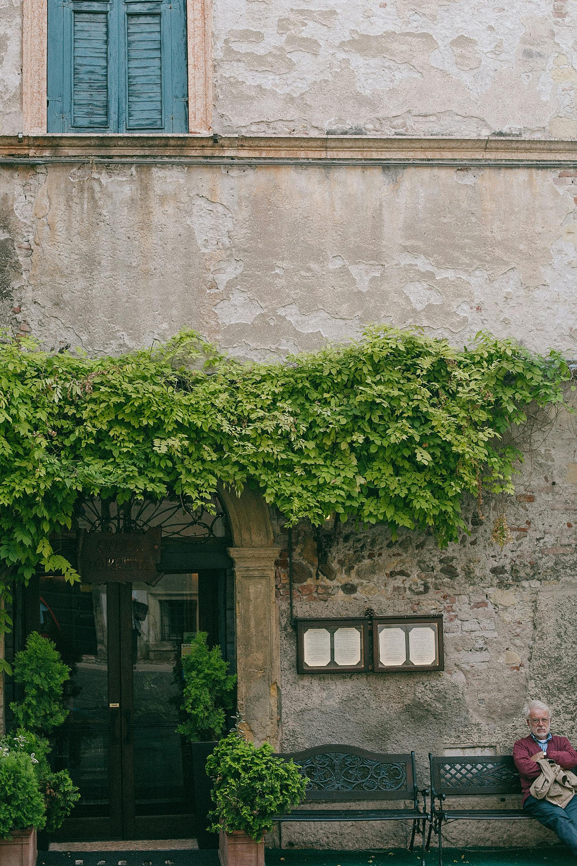 Balcony in old building with plants · Free Stock Photo