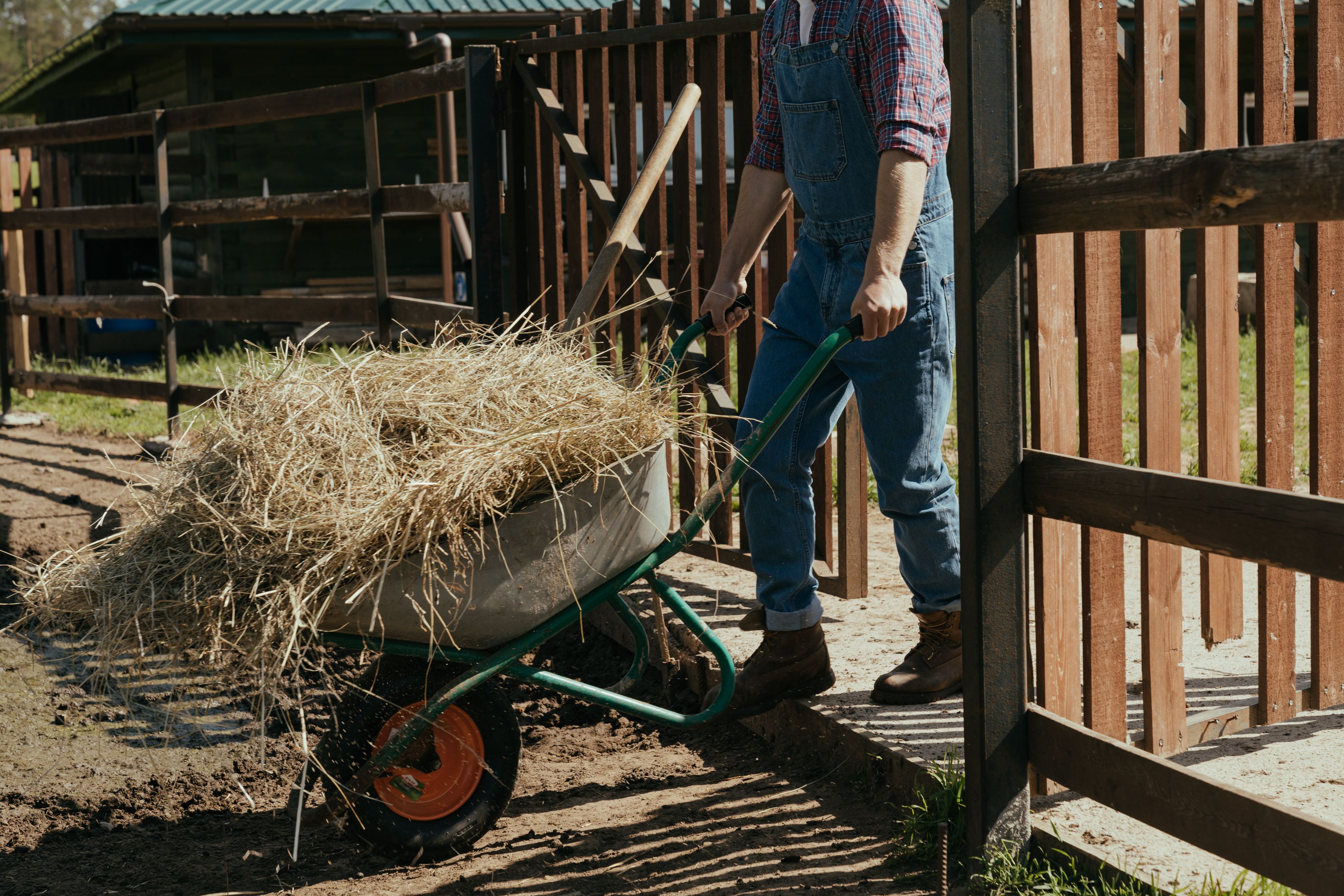 Photo of Man Standing While Holding Pickaxe · Free Stock Photo