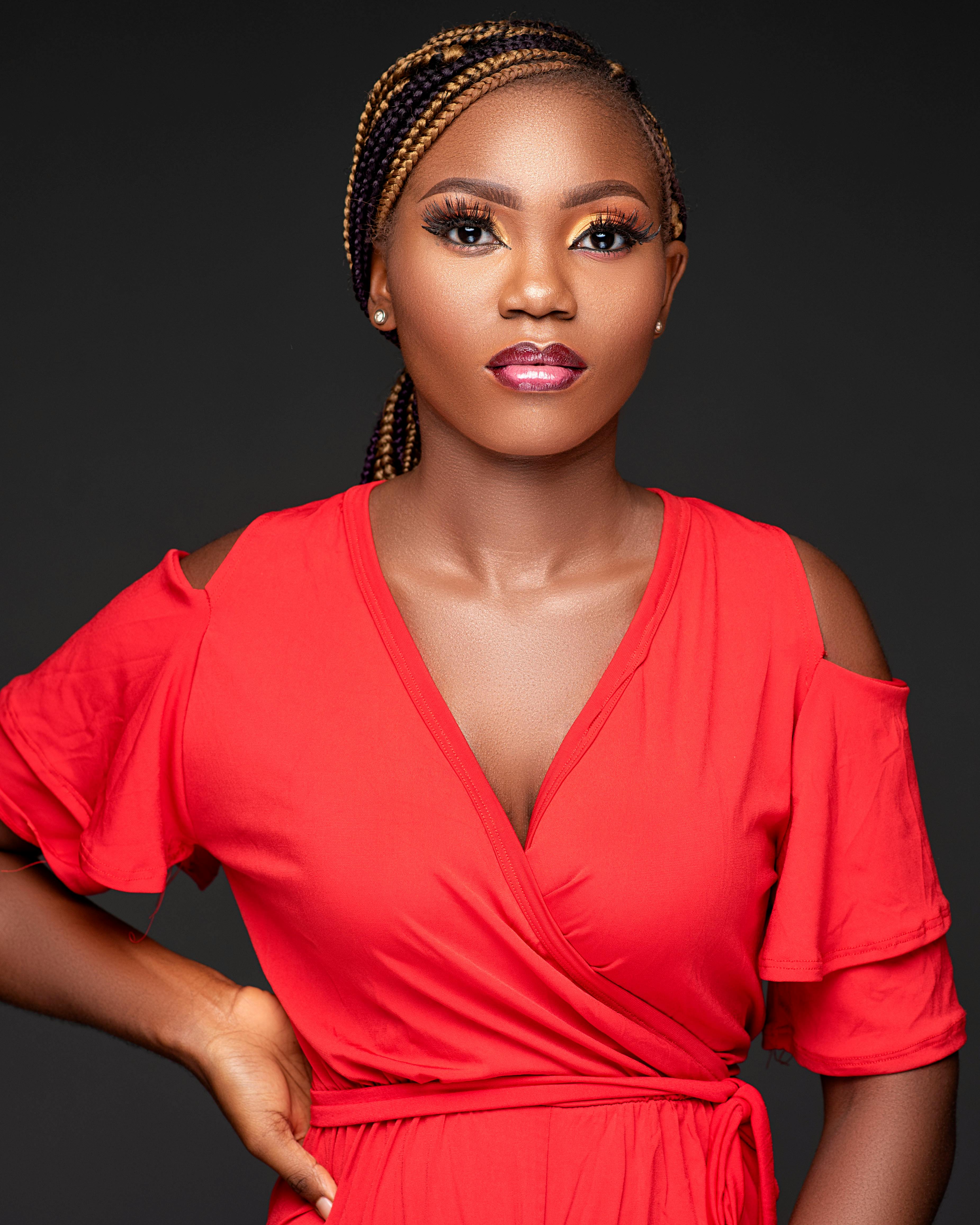 Woman in Red Dress · Free Stock Photo