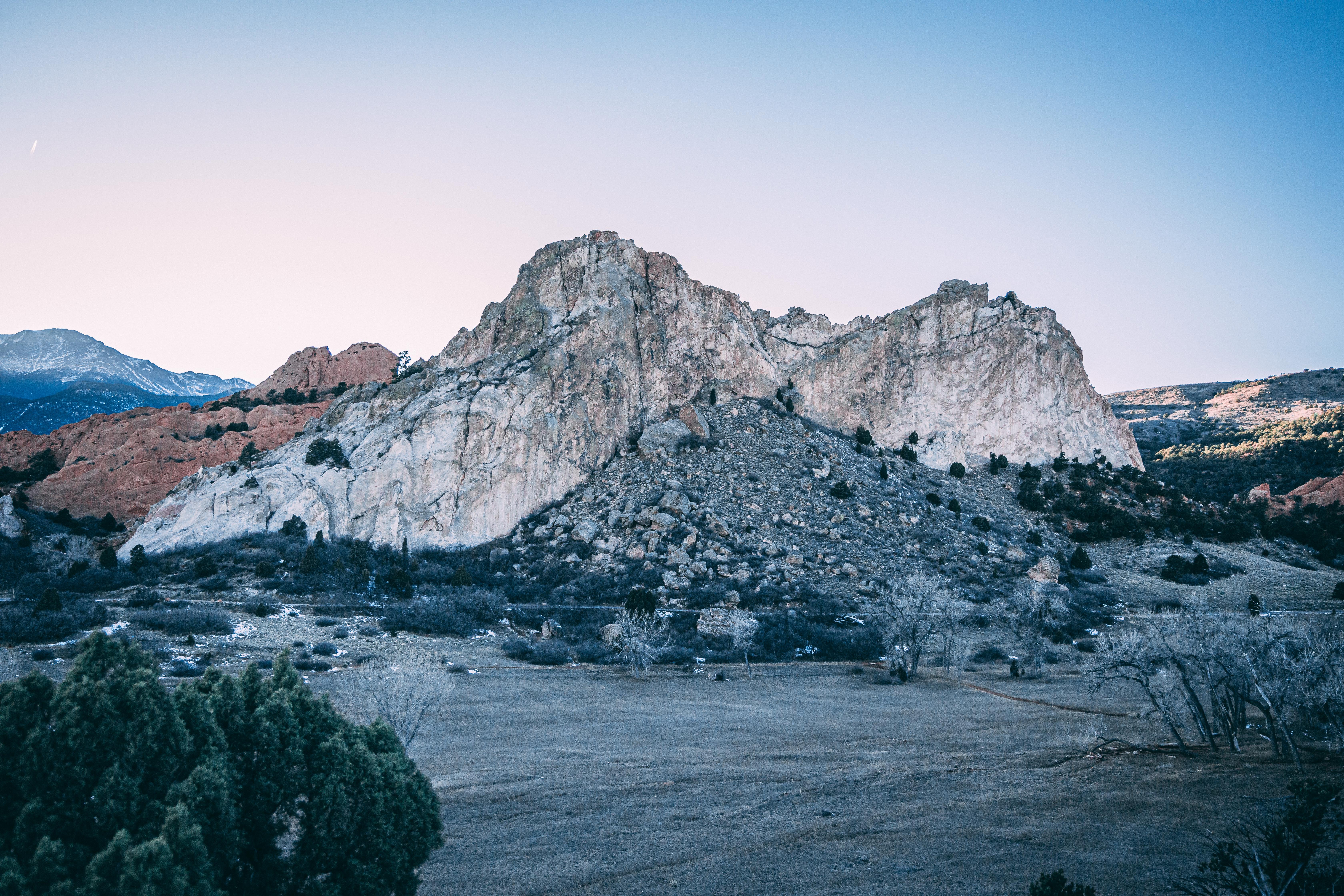 Gray Rock Formation in the Garden of the Gods in Colorado · Free Stock ...