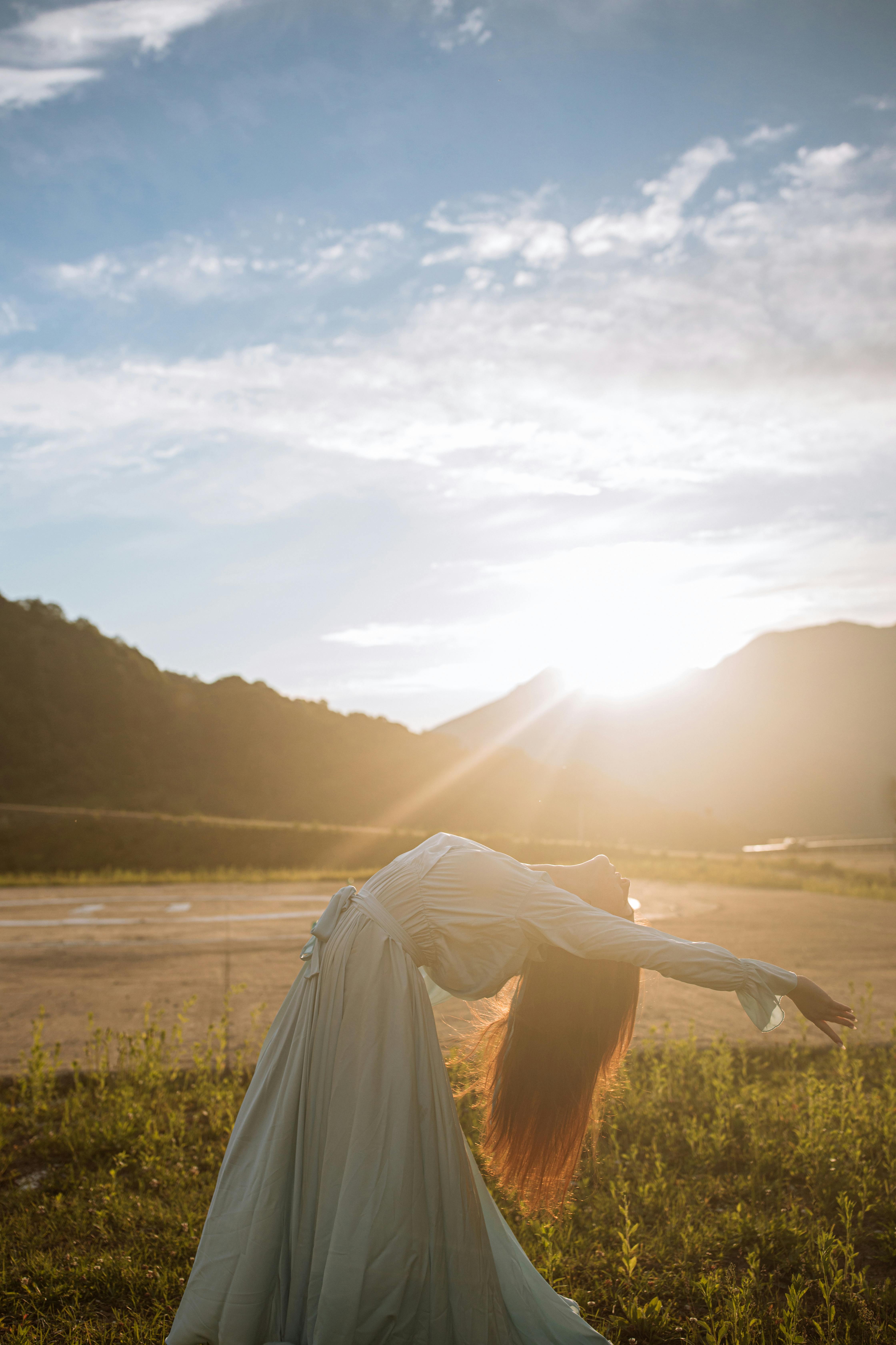 Woman Dancing Outdoors · Free Stock Photo