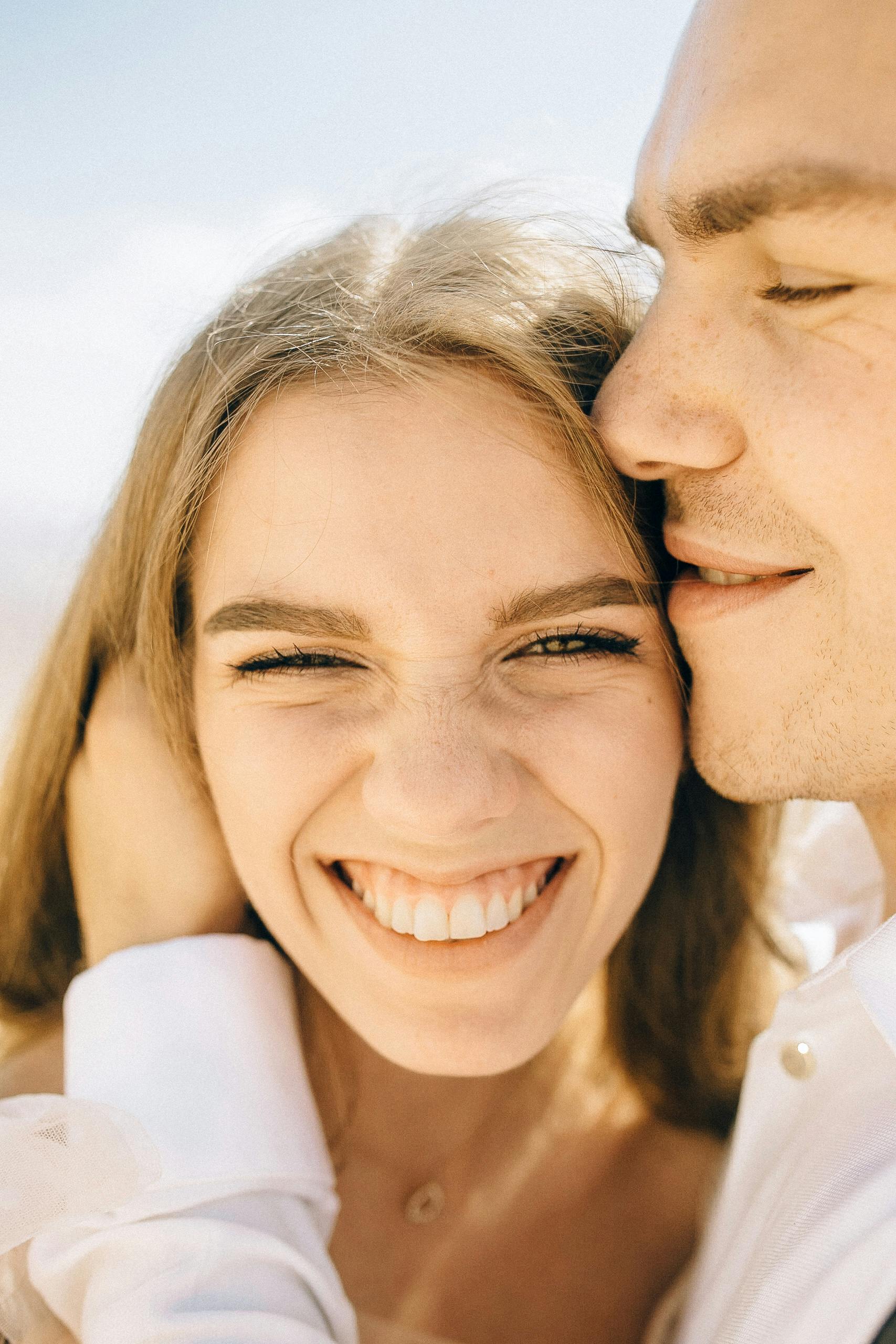 A Smiling Man with His Bass Guitar · Free Stock Photo