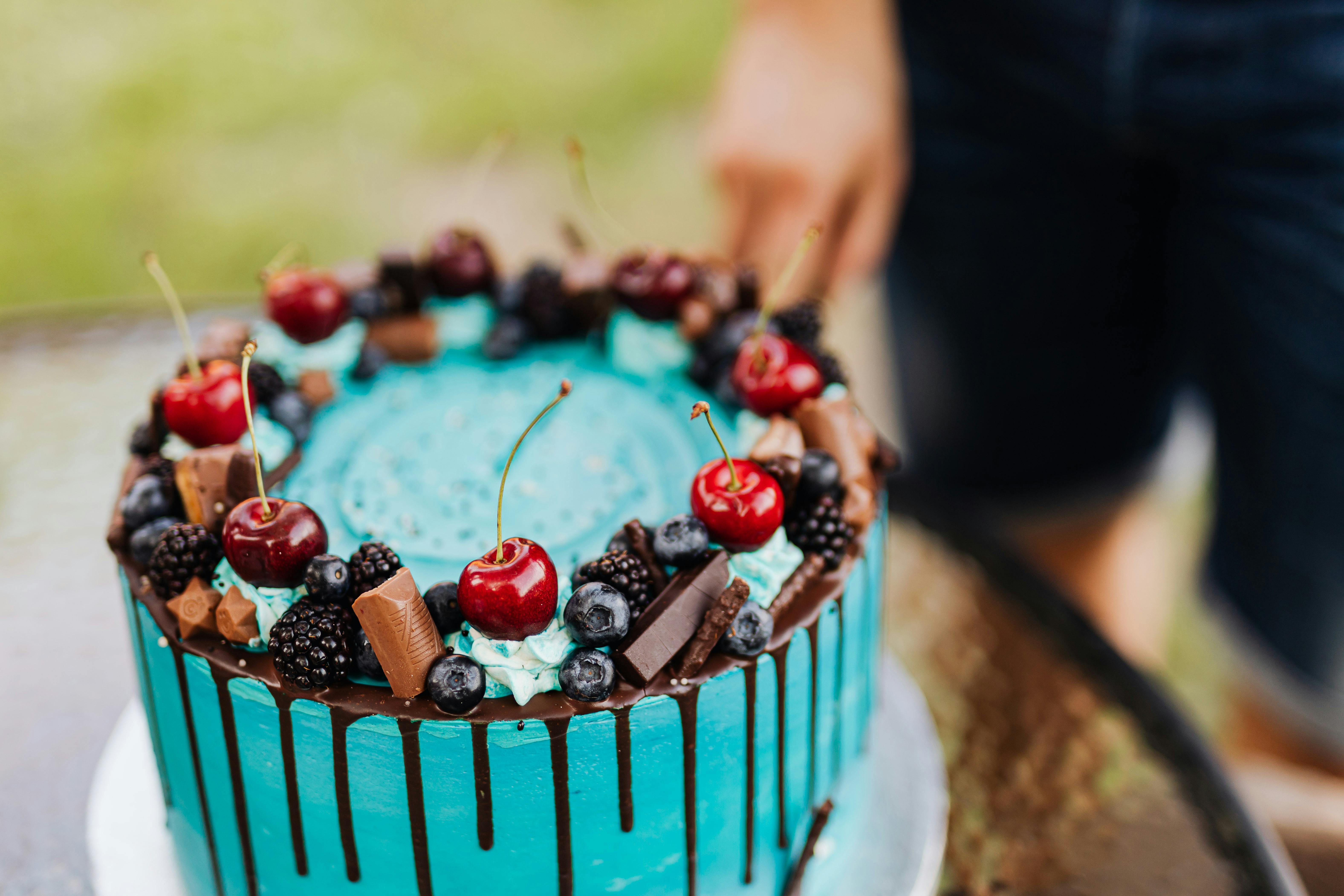 Close Up Shot of a Cake · Free Stock Photo