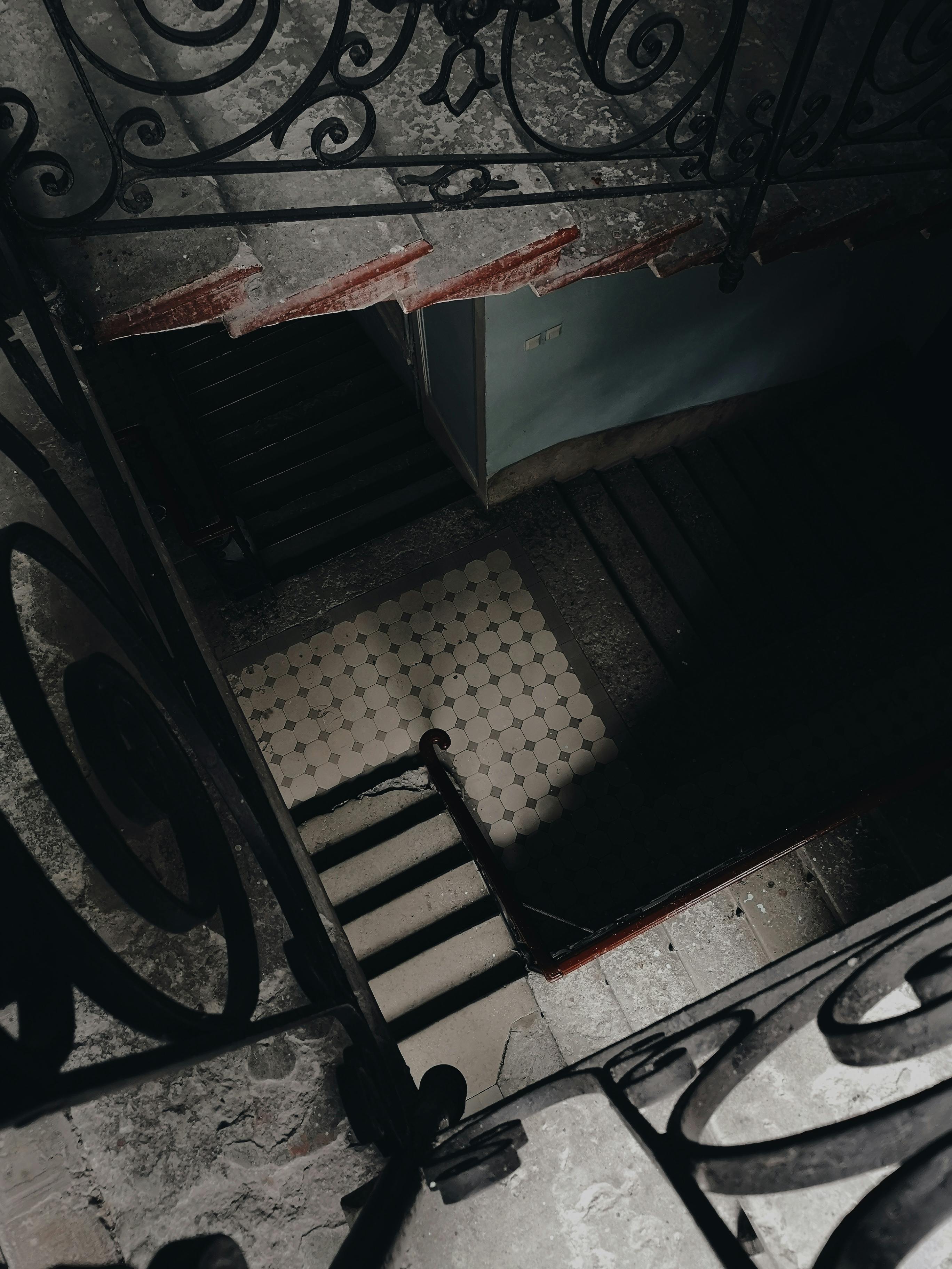 Top View on a Staircase · Free Stock Photo