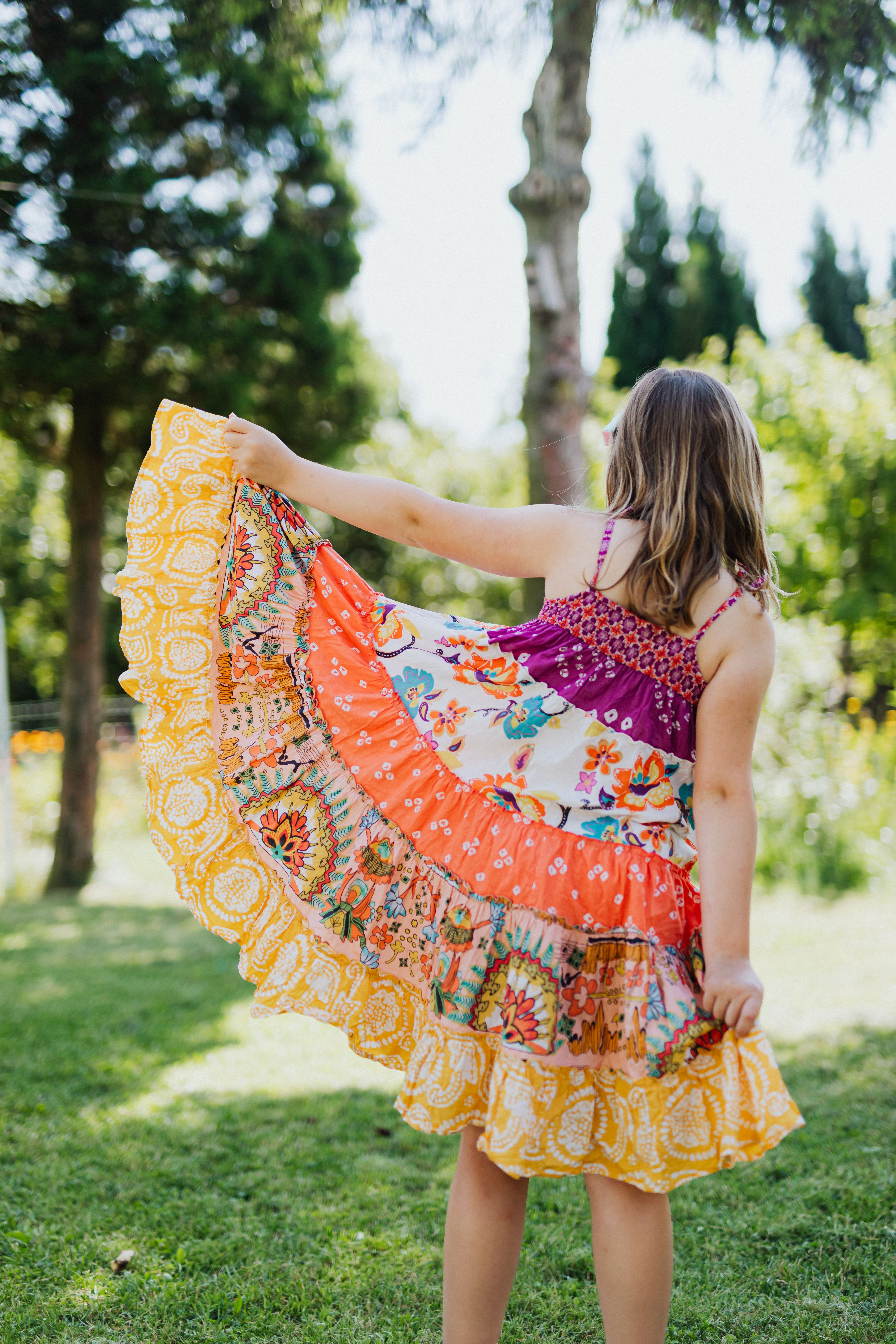 Girl Wearing a Dress · Free Stock Photo