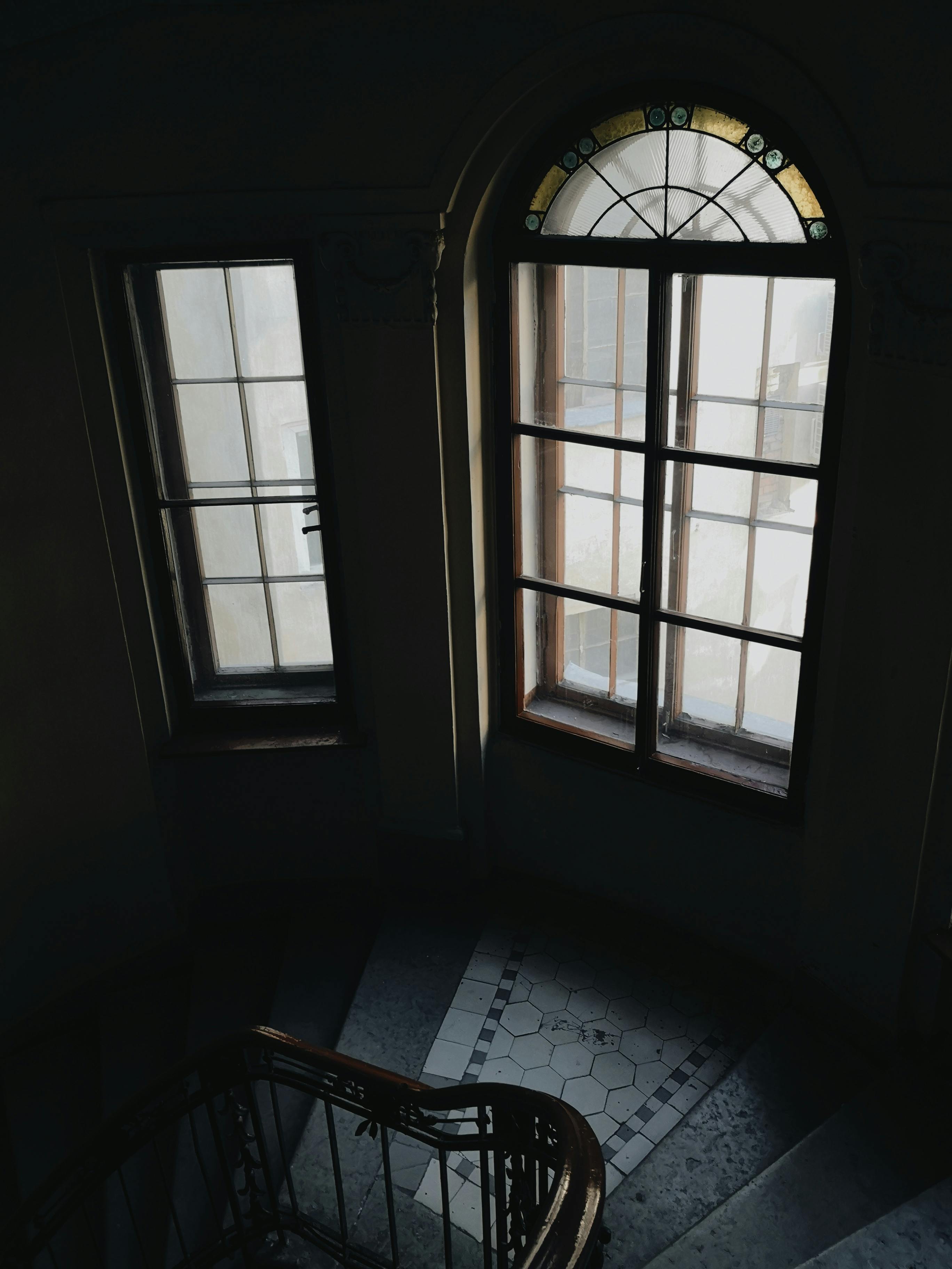 Museum Staircase with Window · Free Stock Photo