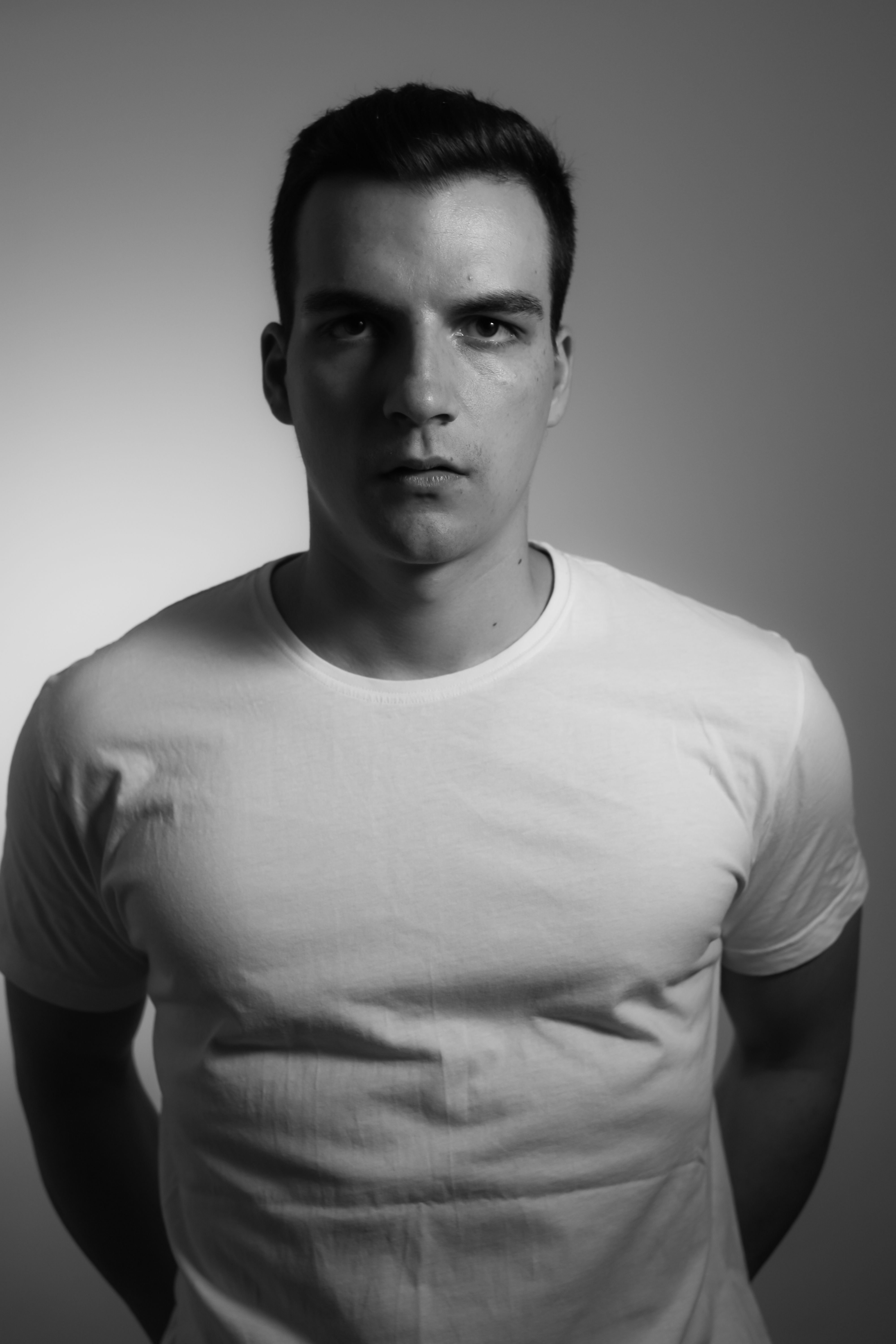 Grayscale Photo of a Man · Free Stock Photo