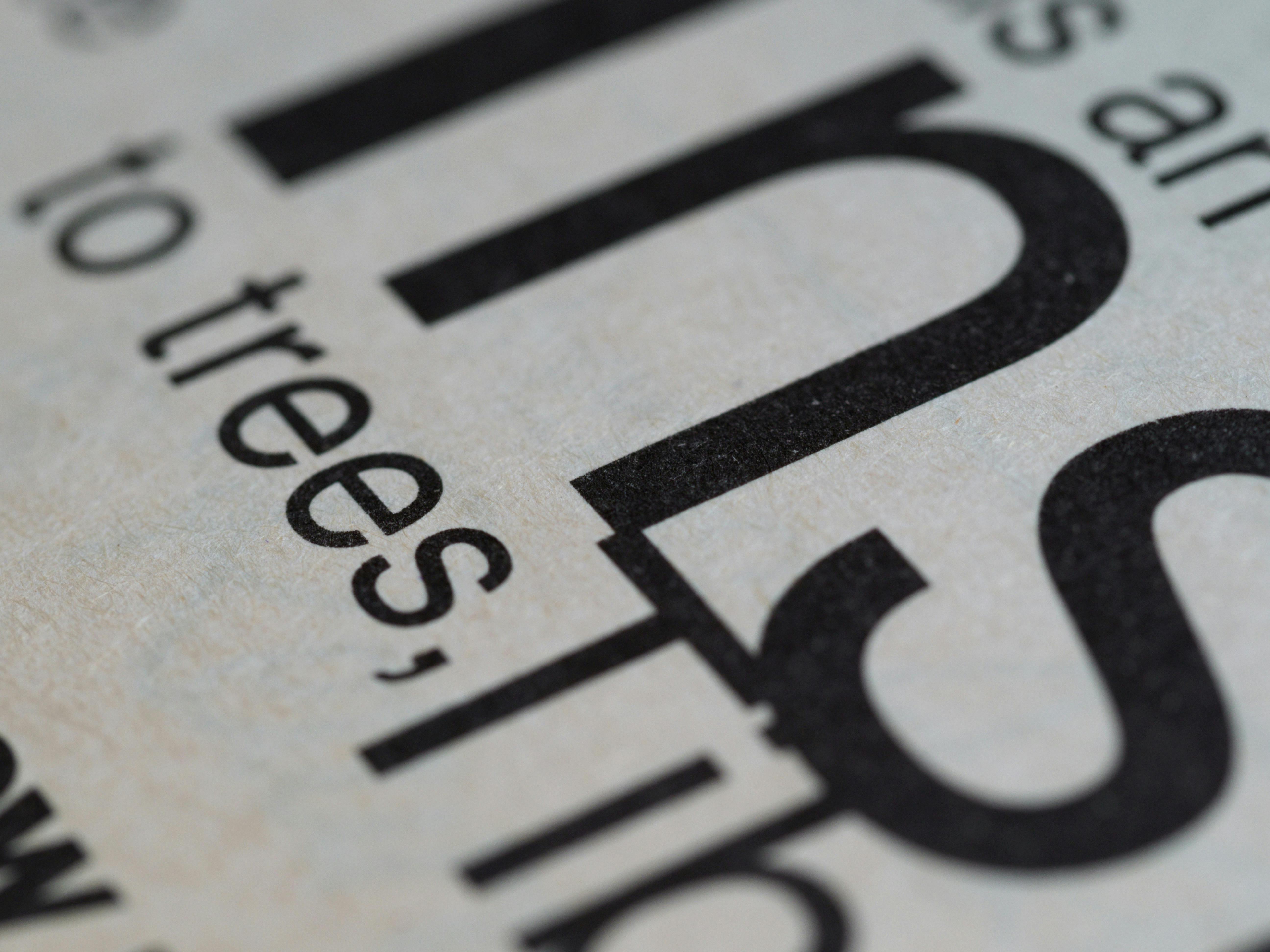 Close-up of a Printing Machine · Free Stock Photo