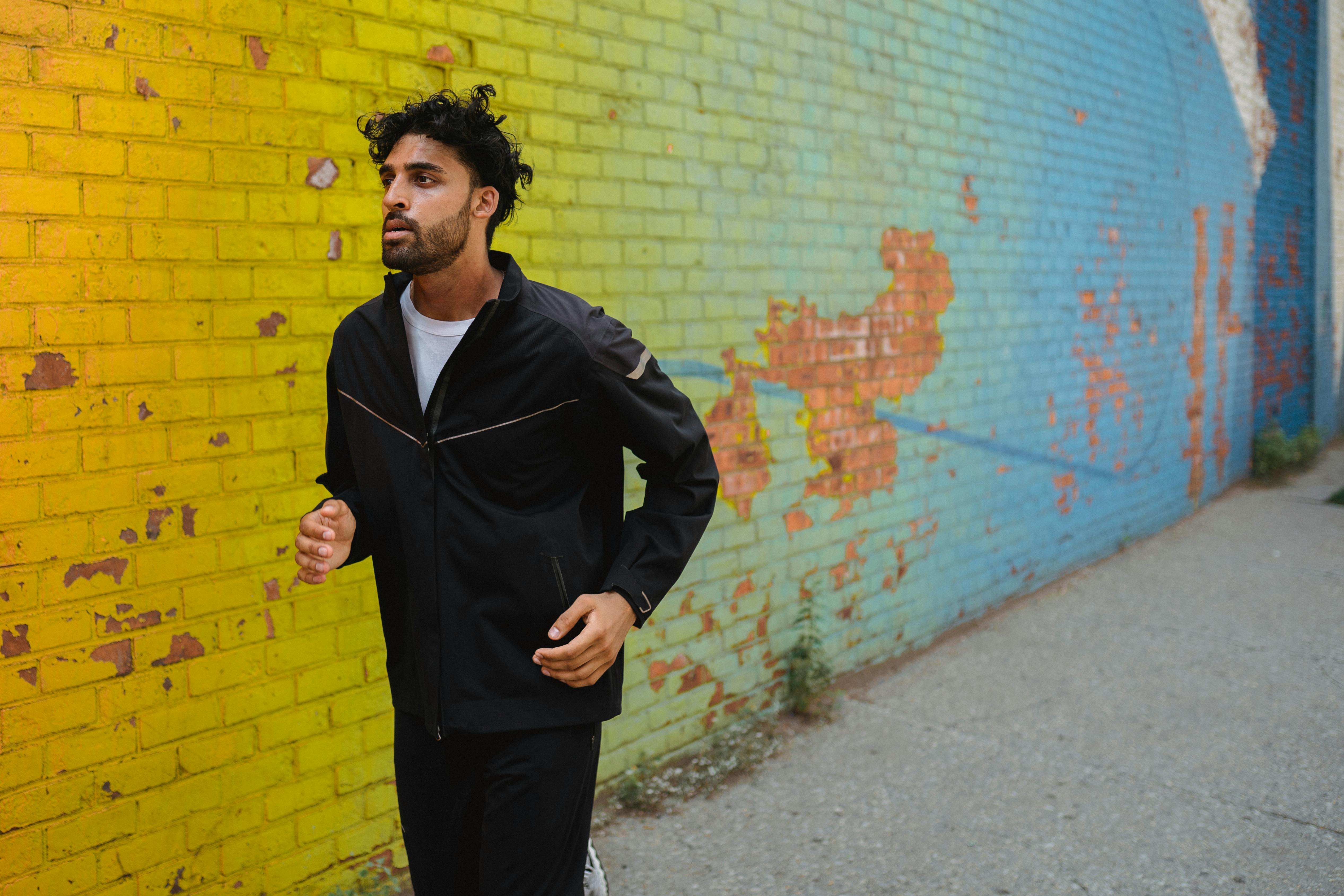 A Man Running · Free Stock Photo