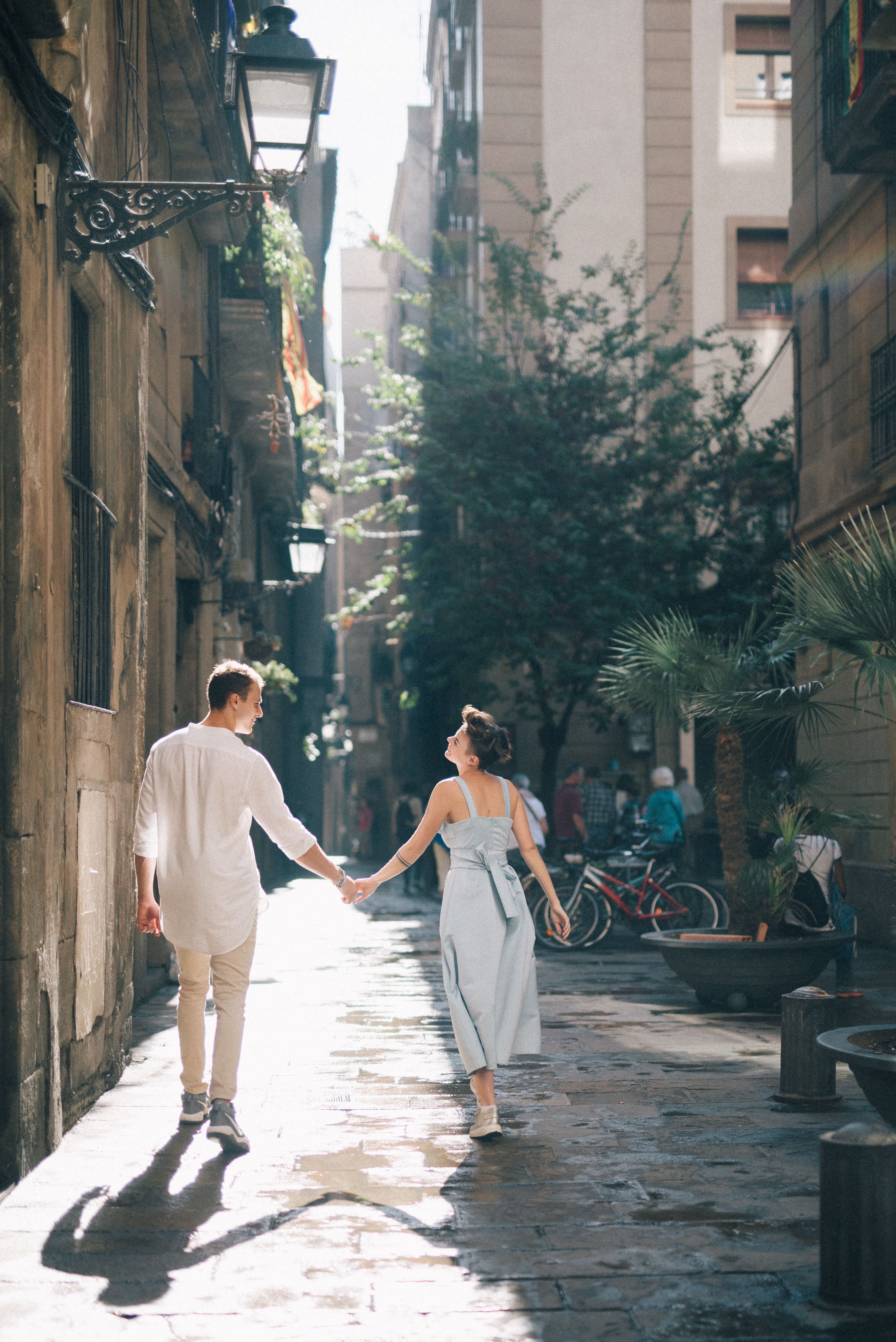Woman Lying on the Shoulder of a Man · Free Stock Photo
