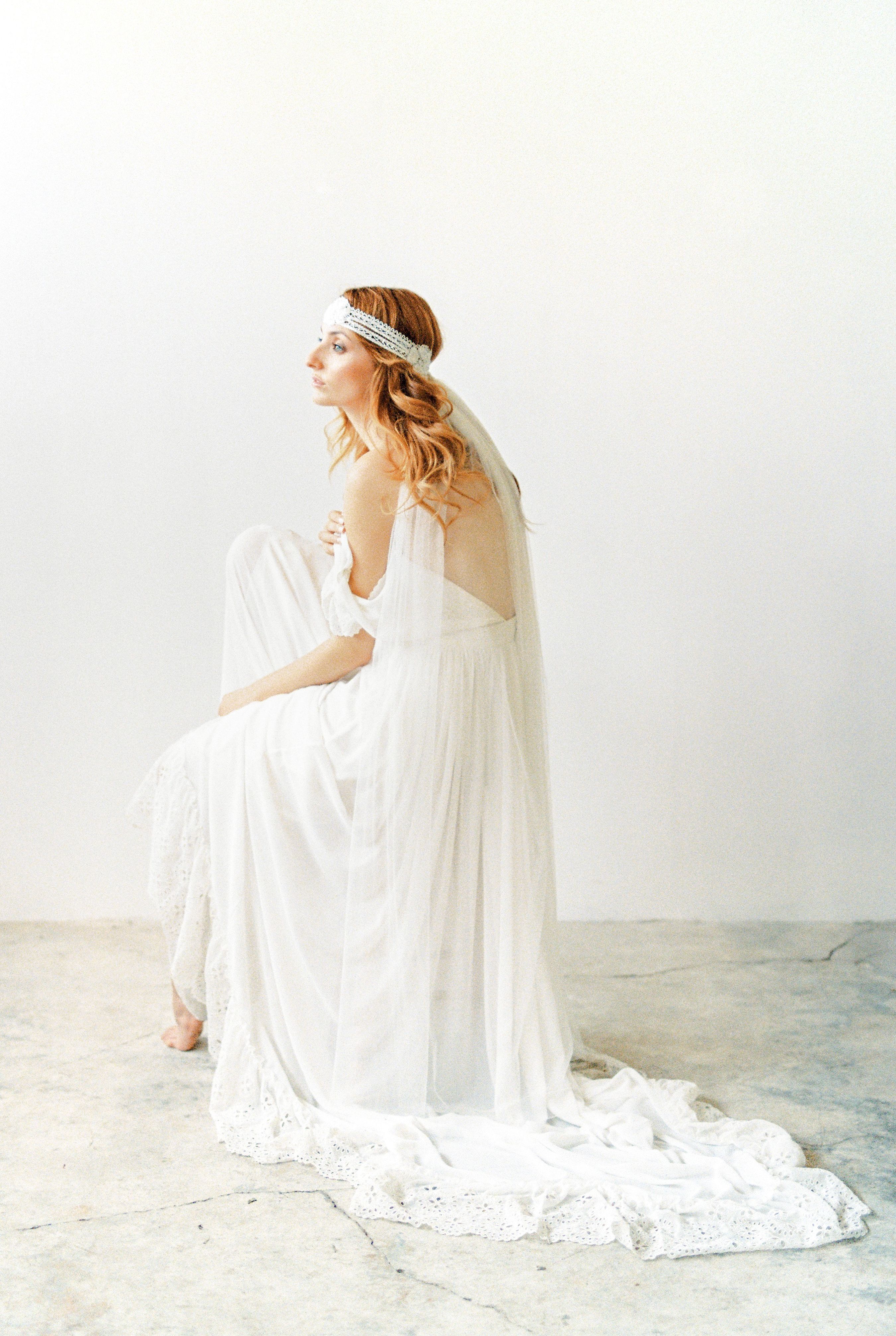 Beautiful Woman in White Gown · Free Stock Photo