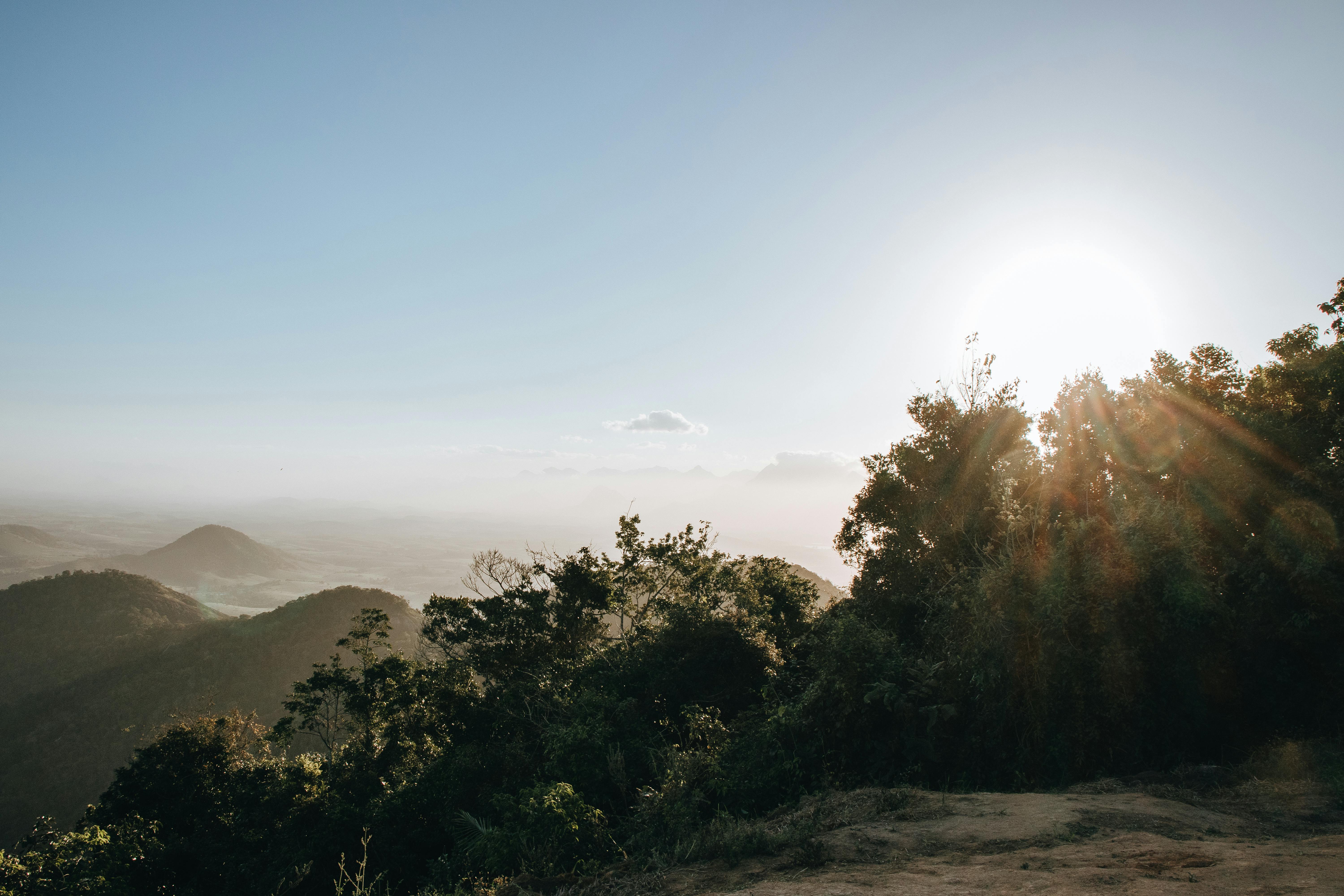 Landscape From the Top of a Mountain · Free Stock Photo