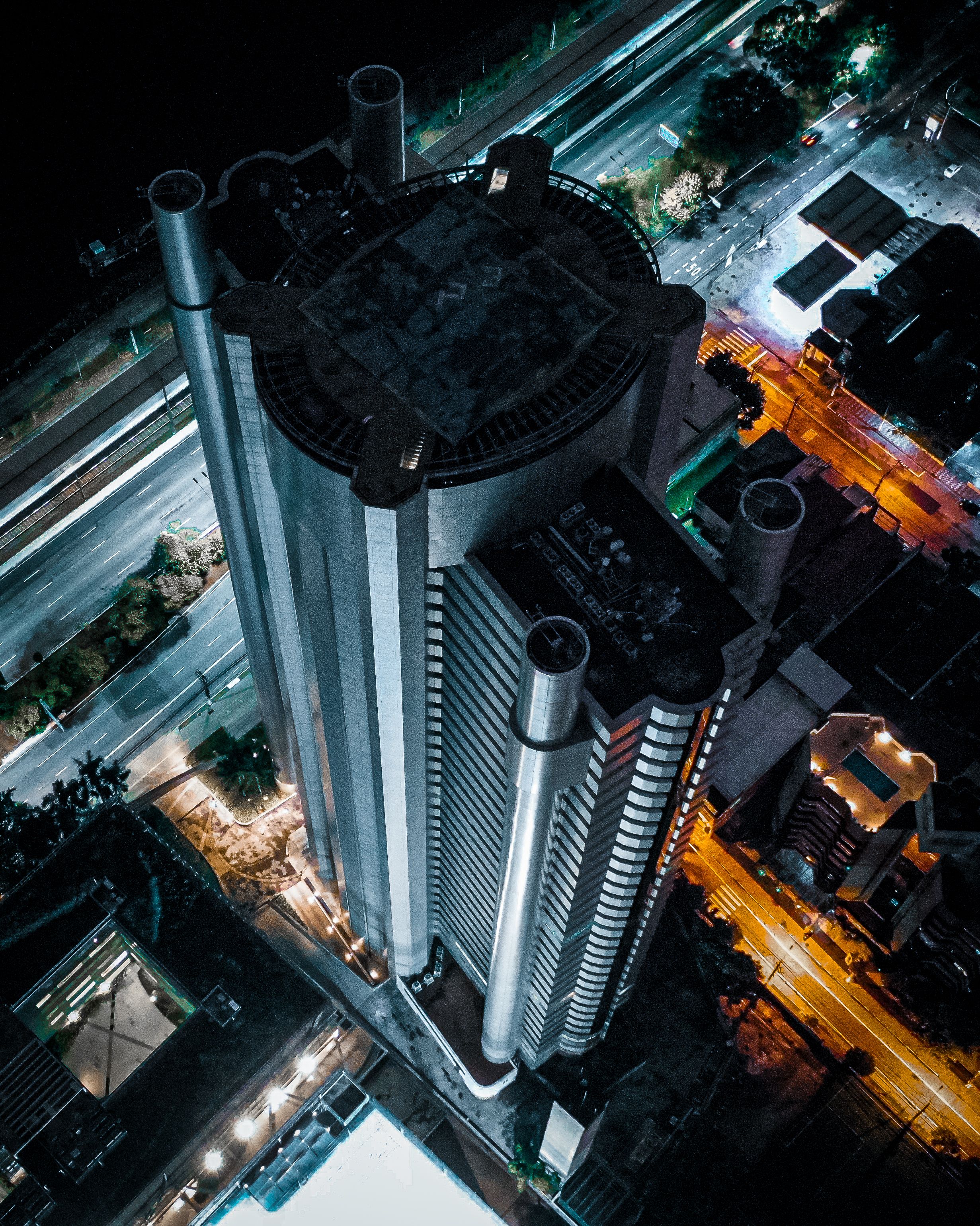 Roof Night From Above Photos, Download The BEST Free Roof Night From ...