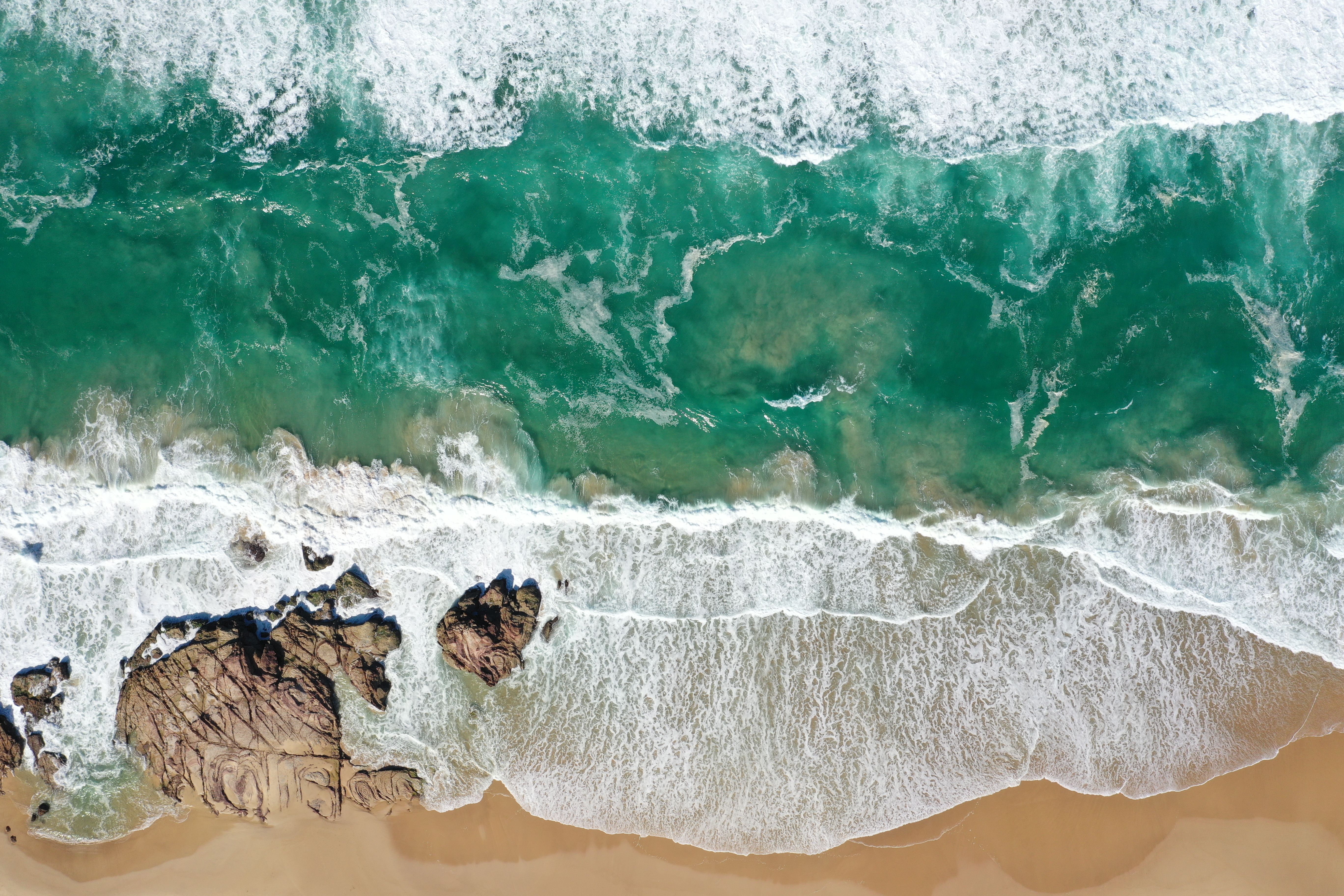Shore Aerial Photography · Free Stock Photo