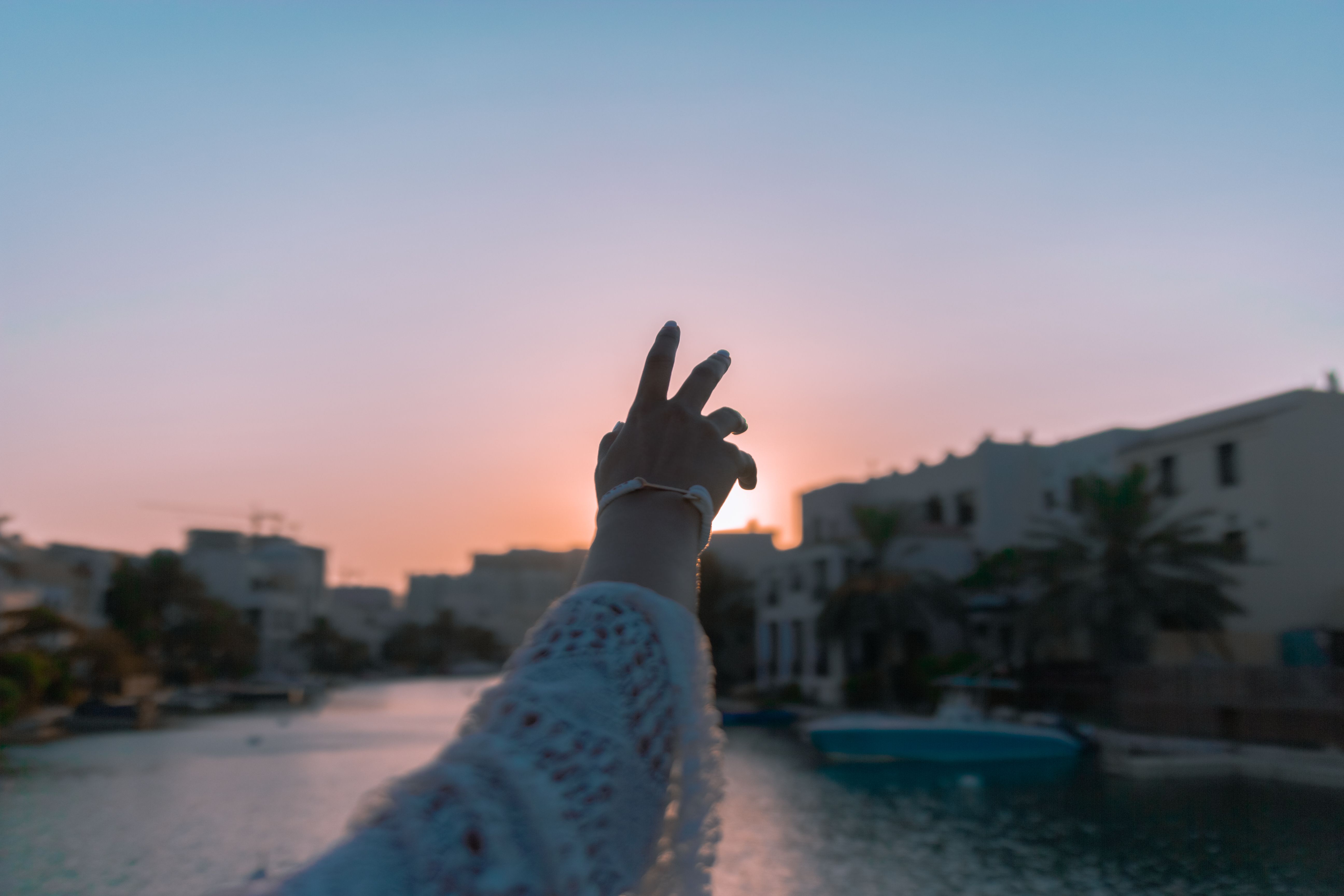 Drowning hand in the Sea · Free Stock Photo
