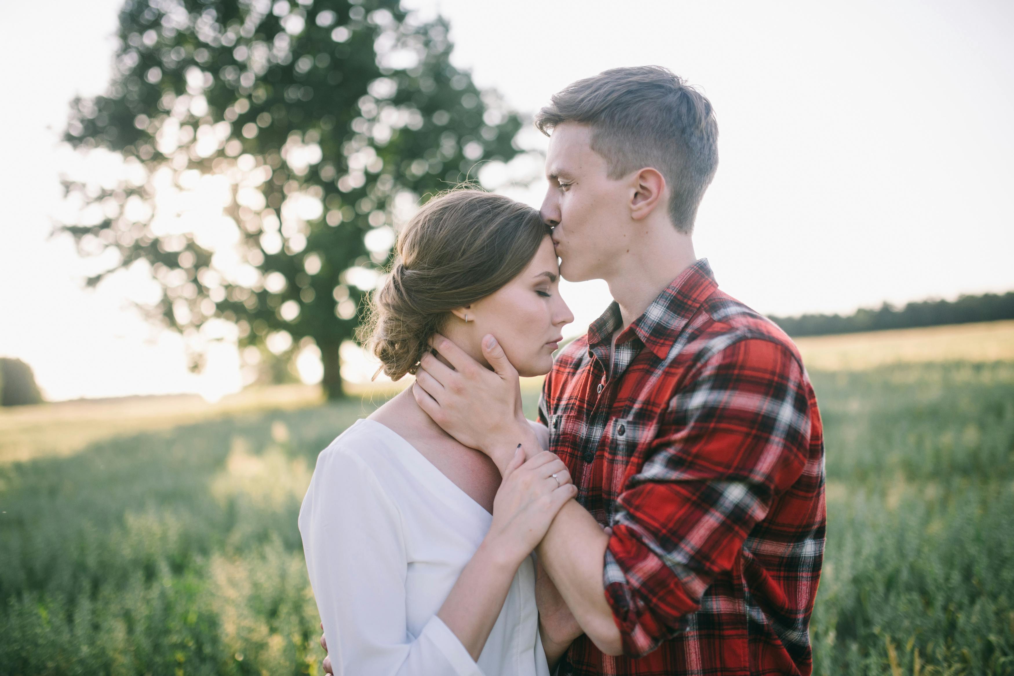 A Couple in a Hugging Position · Free Stock Photo