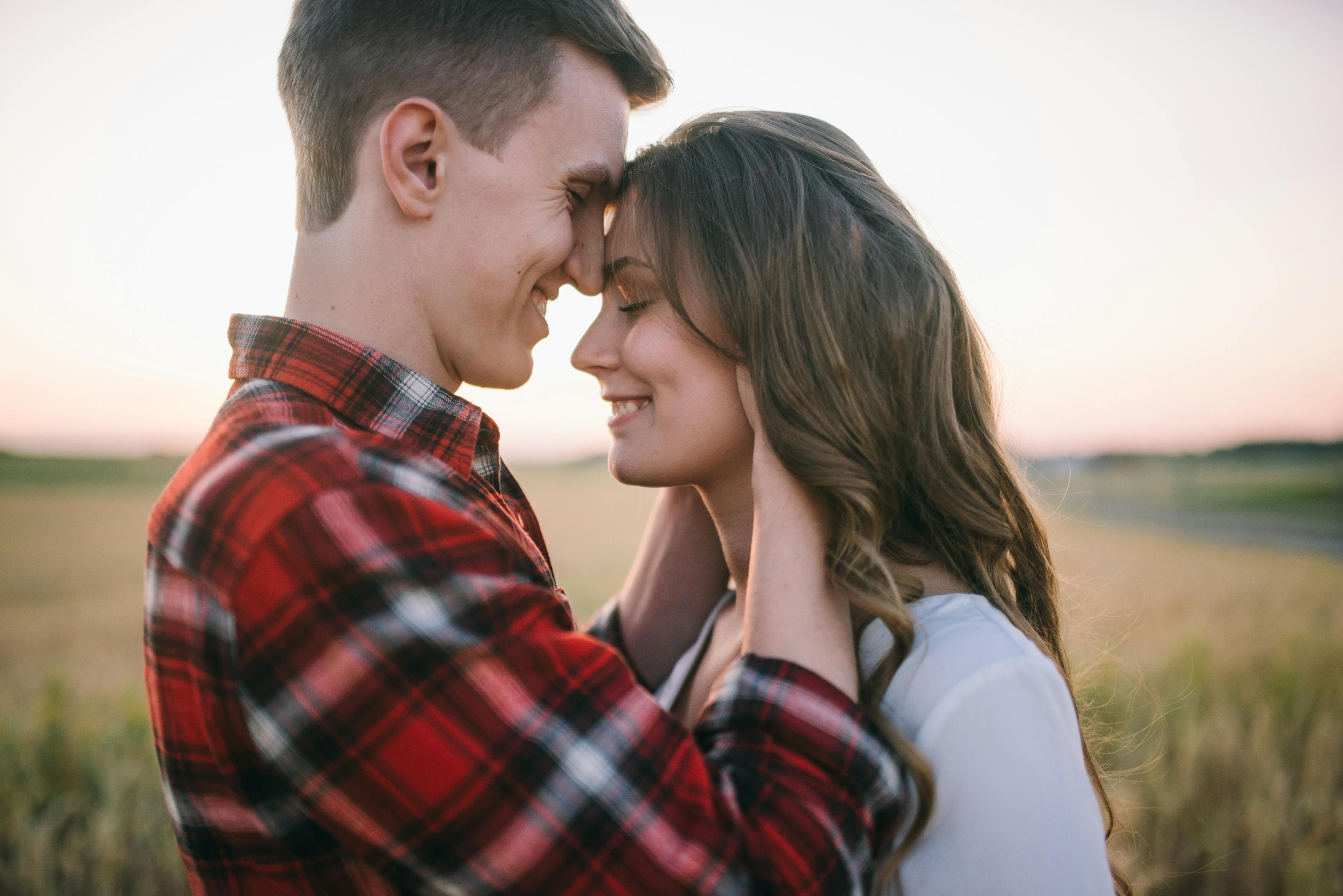 Faces of Couple in Portrait Photography · Free Stock Photo