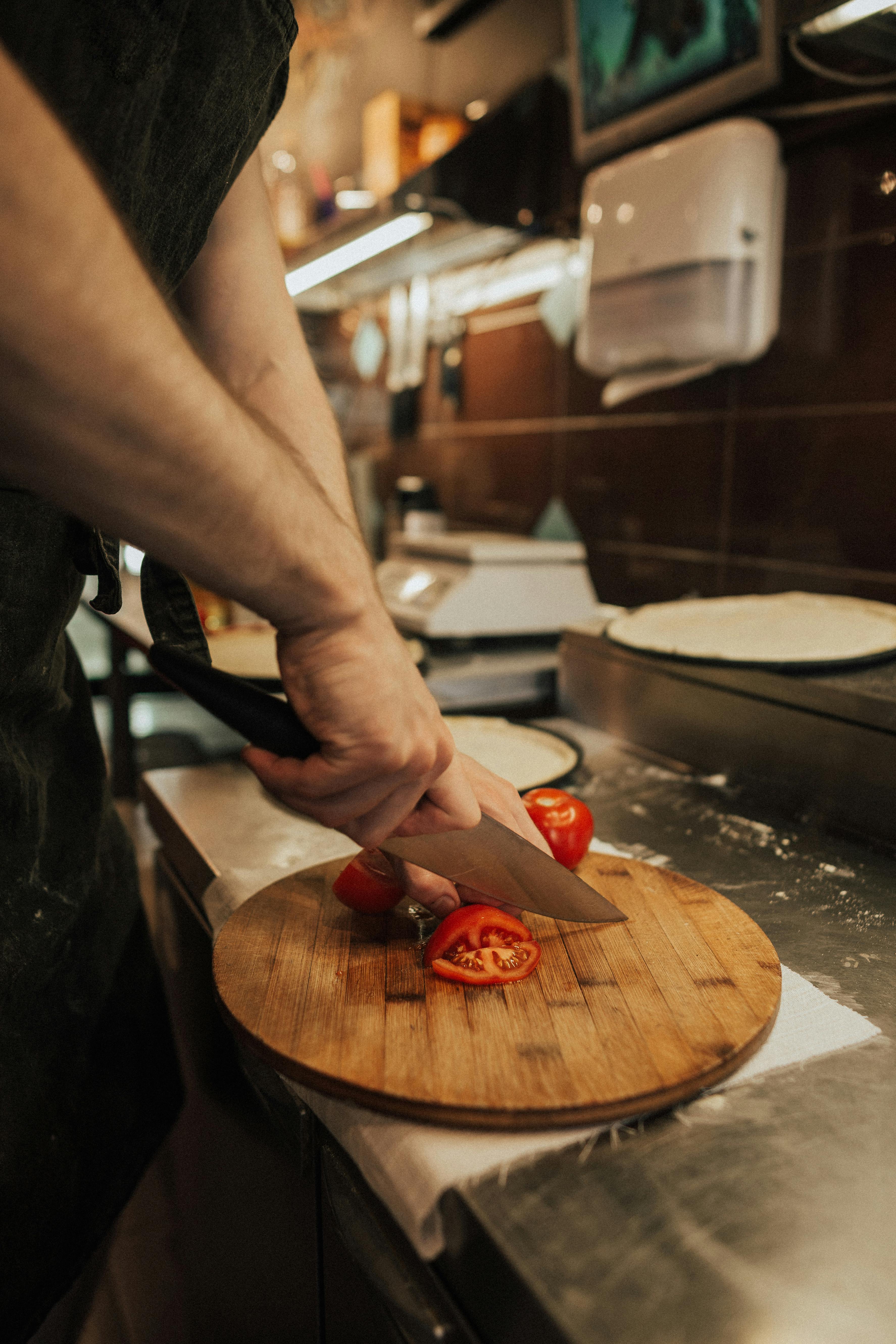Man Chopping Vegetable · Free Stock Photo