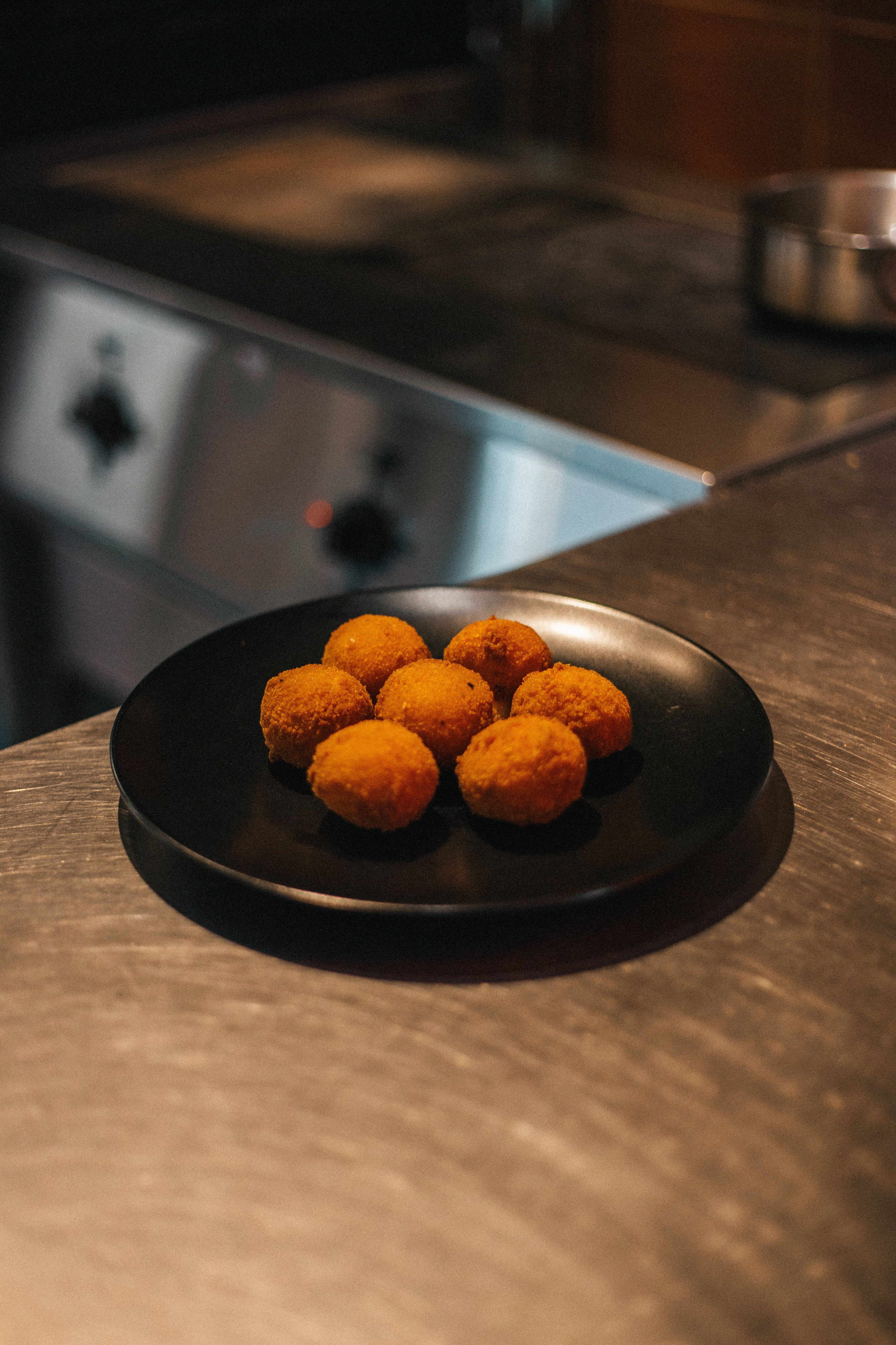 Deep Fried Arancini Balls on a Plate · Free Stock Photo