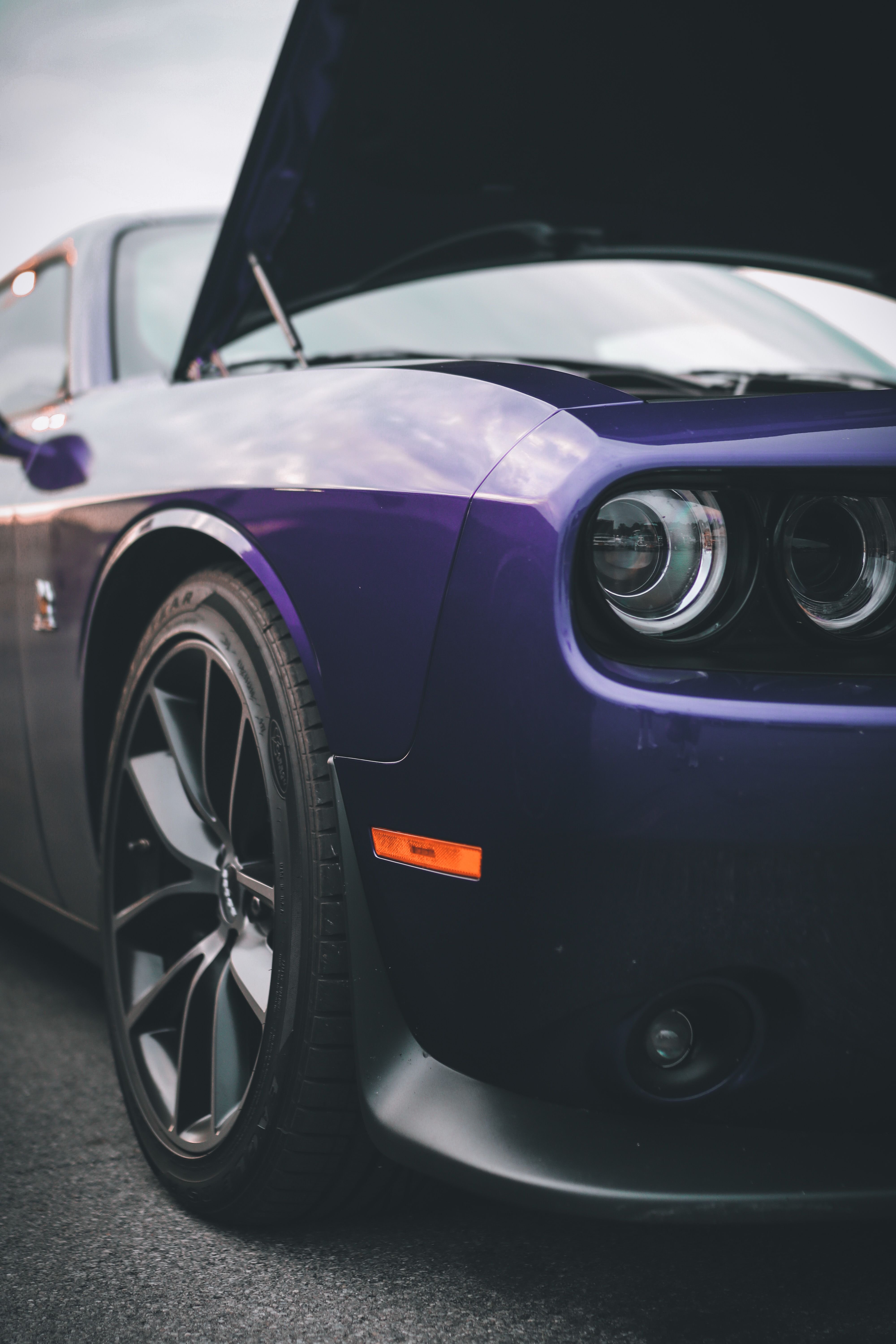 Dodge Challenger SRT in Close Photography · Free Stock Photo