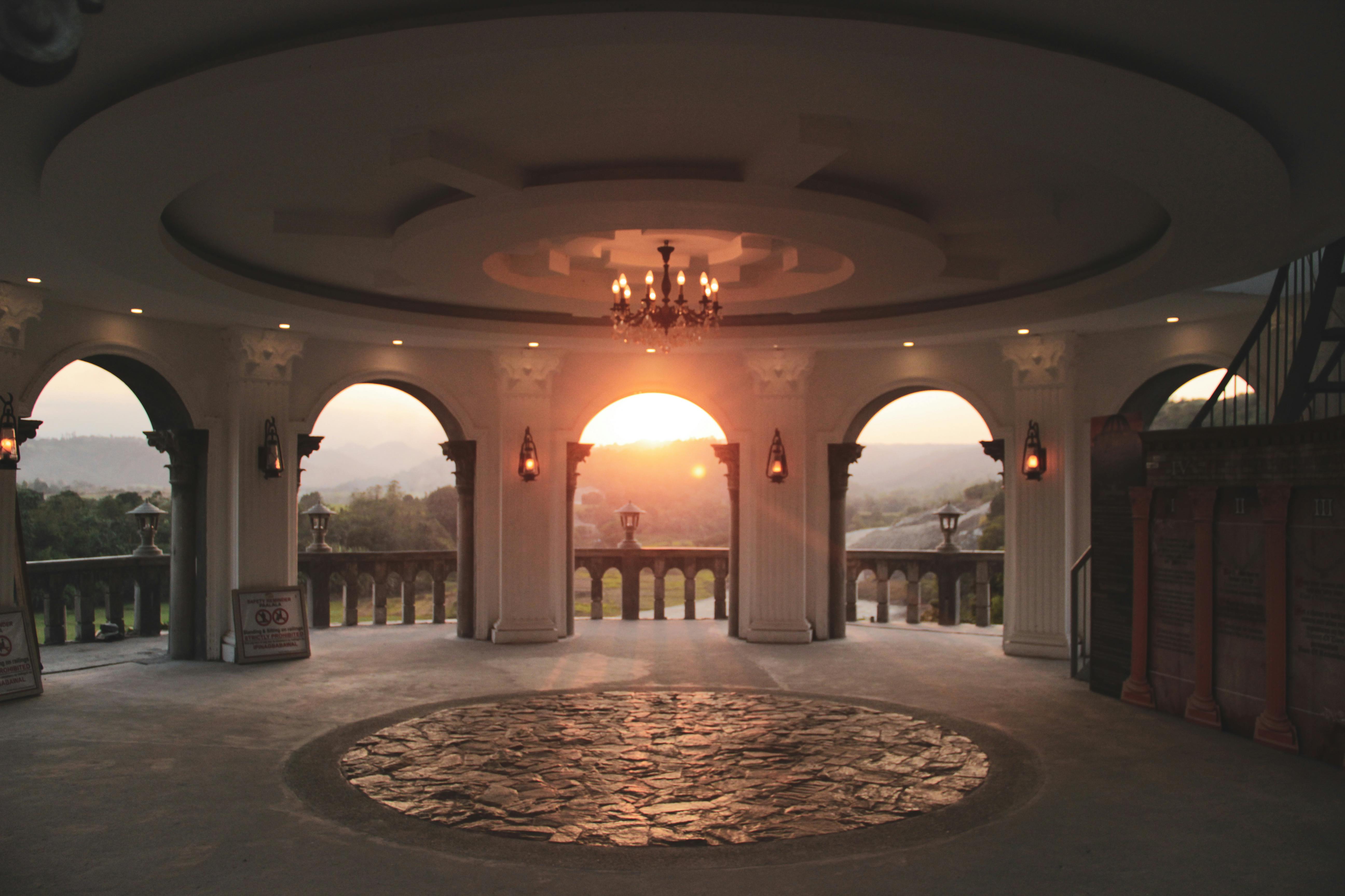 Arched Balconies of an Old Building · Free Stock Photo