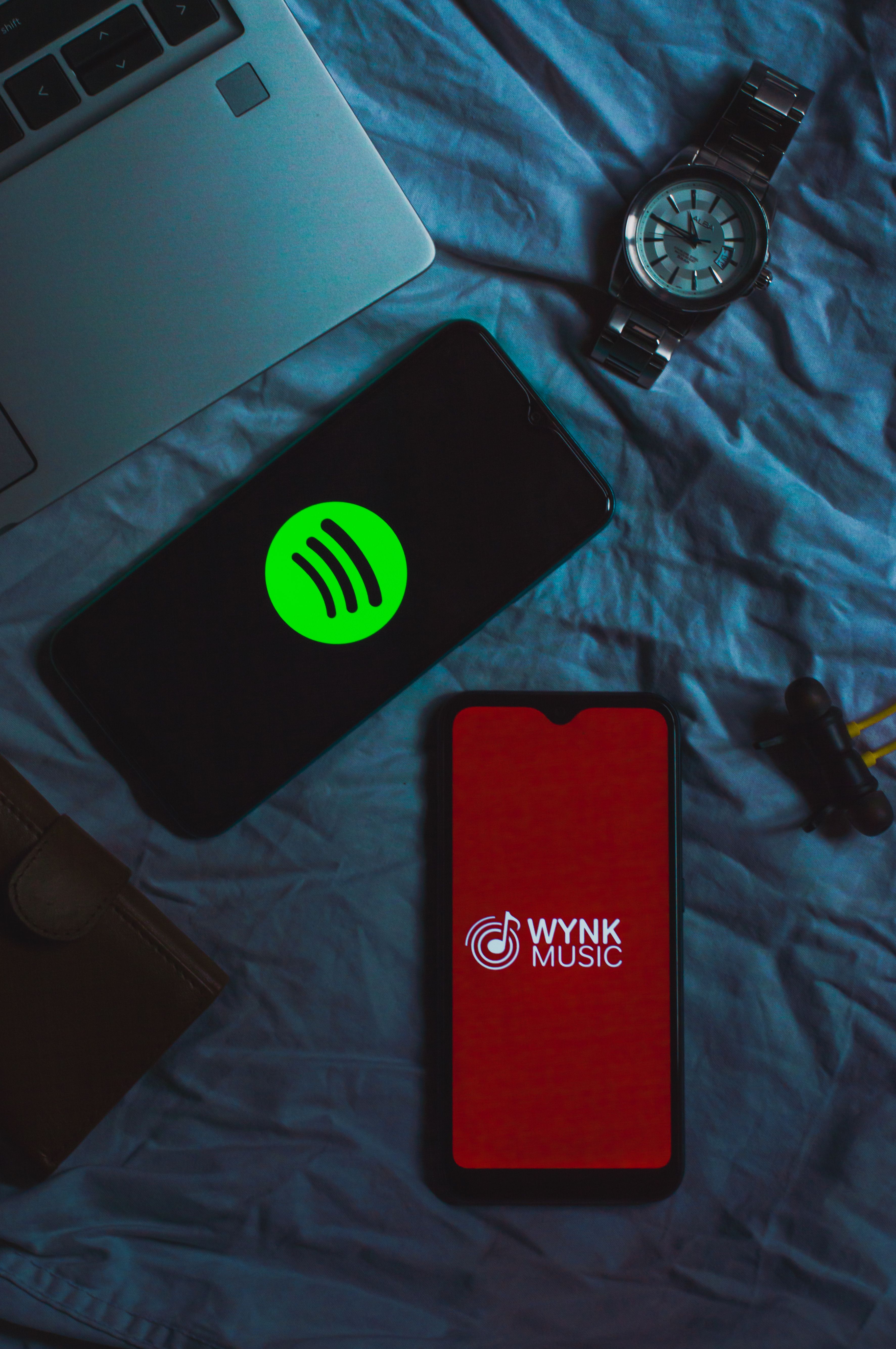 A Podcast Music Playing on a Smartphone · Free Stock Photo