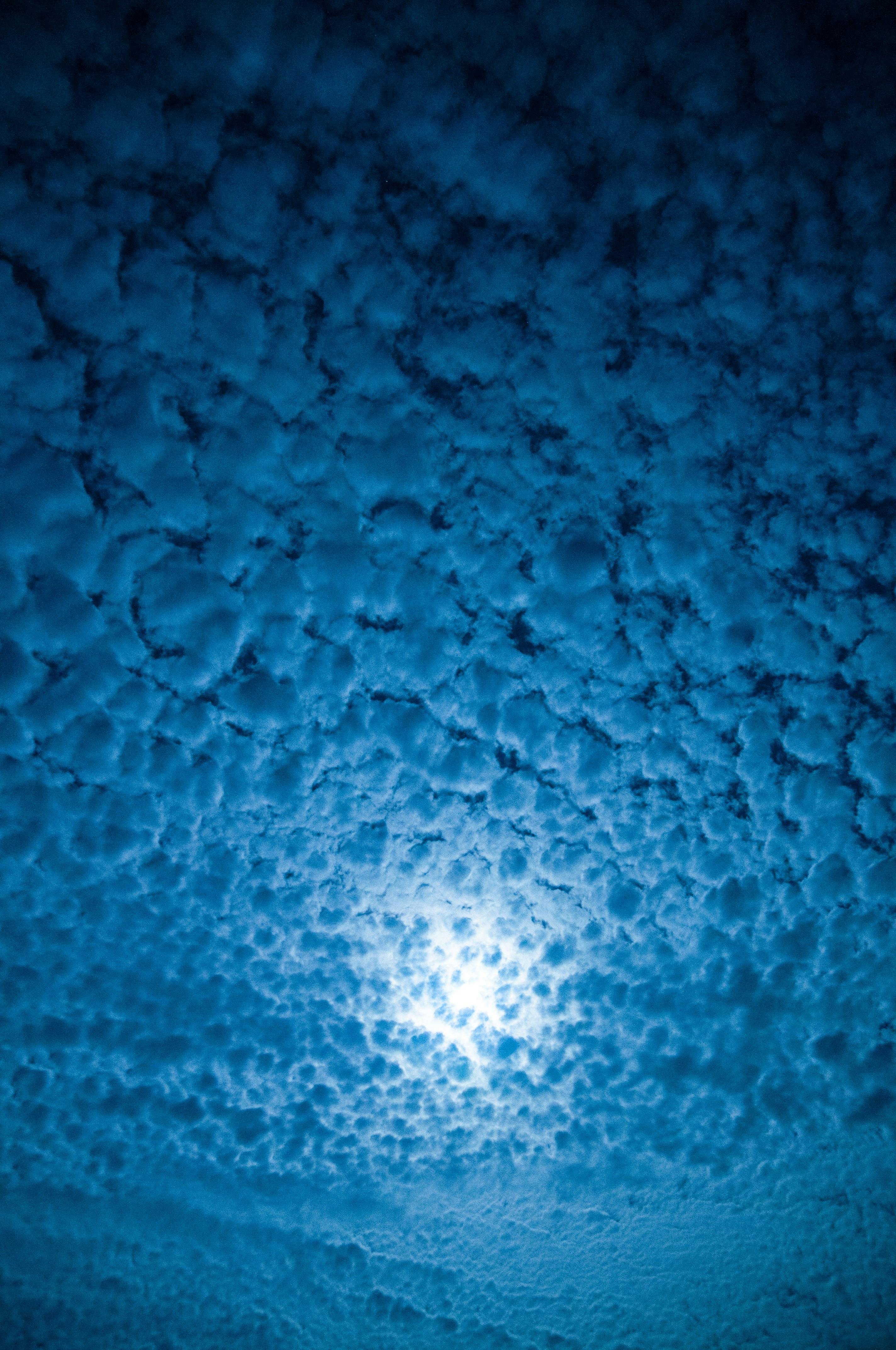 Blue Cloud Wallpaper · Free Stock Photo