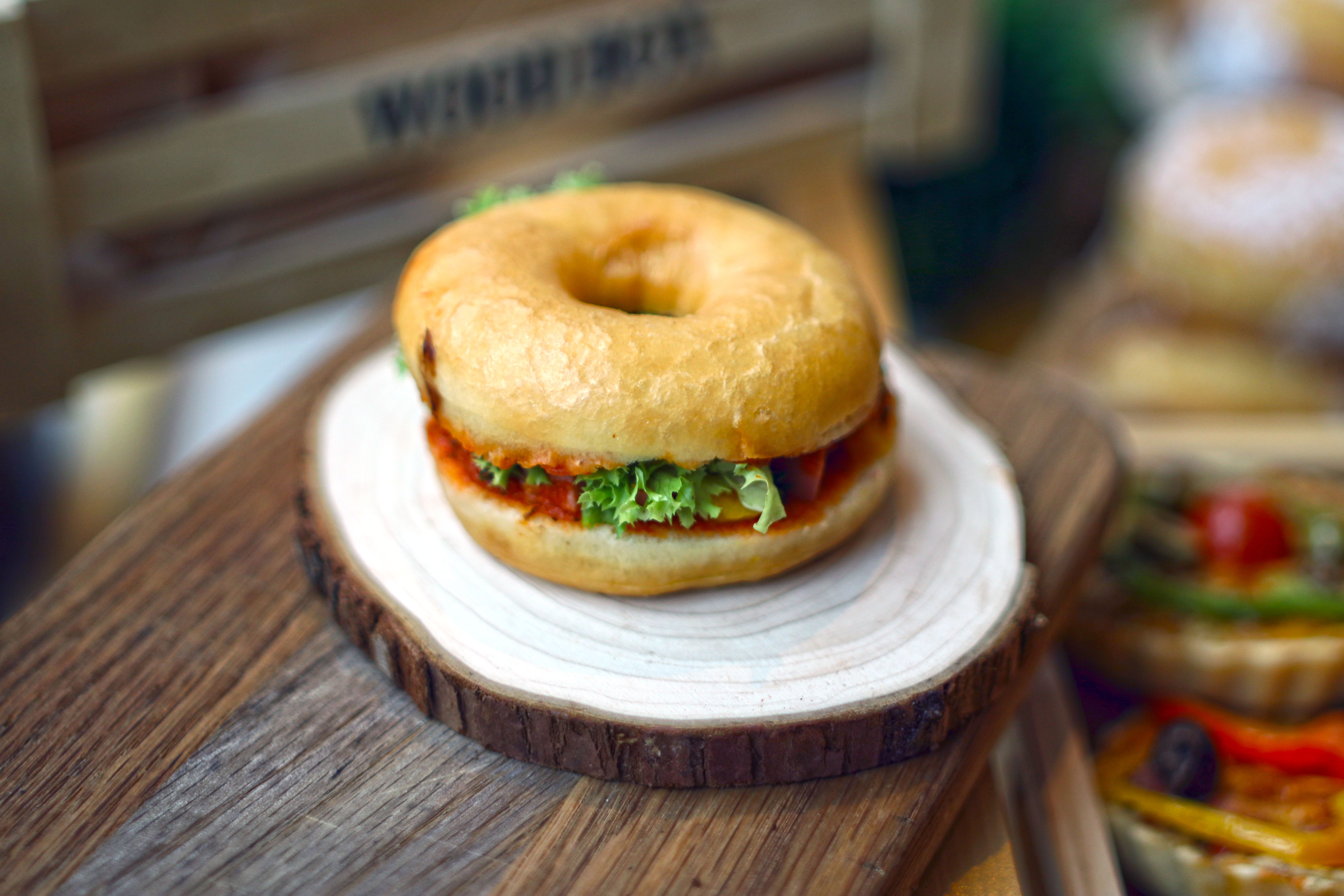 Bagel Burger Photos, Download The BEST Free Bagel Burger Stock Photos ...