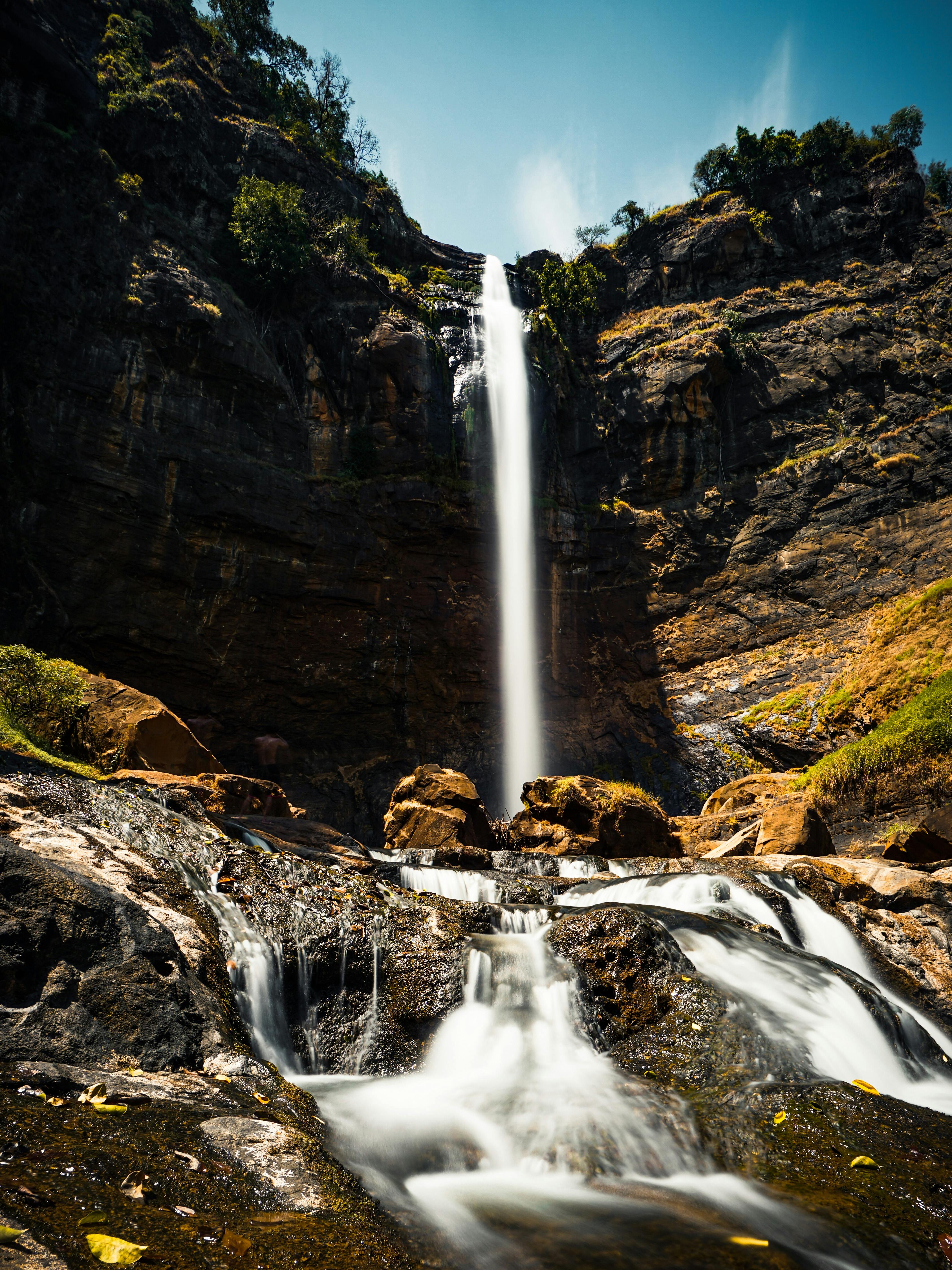 Long Exposure Waterfall Picture · Free Stock Photo
