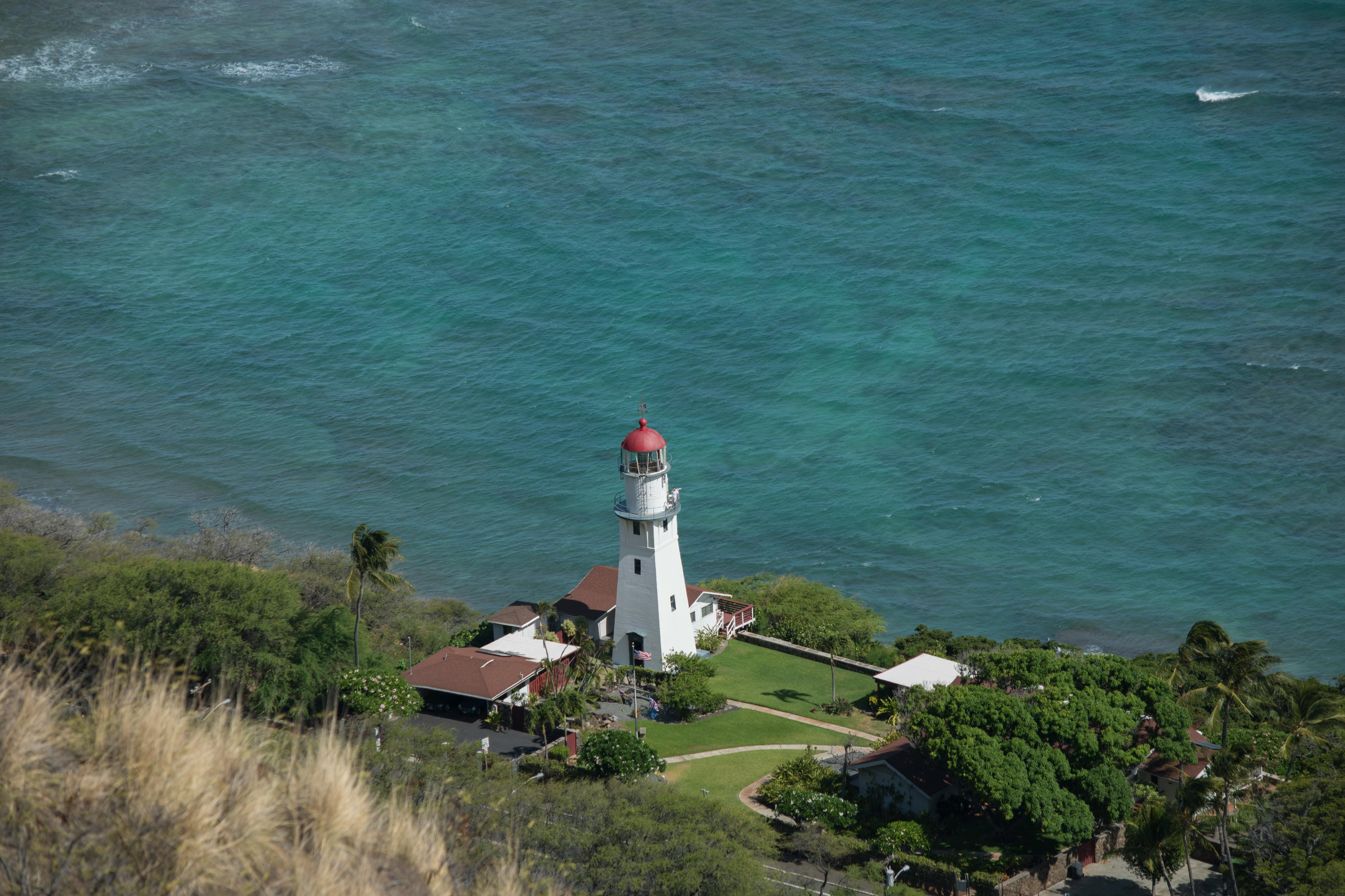 Aerial Photography of Diamond Head Lighthouse · Free Stock Photo
