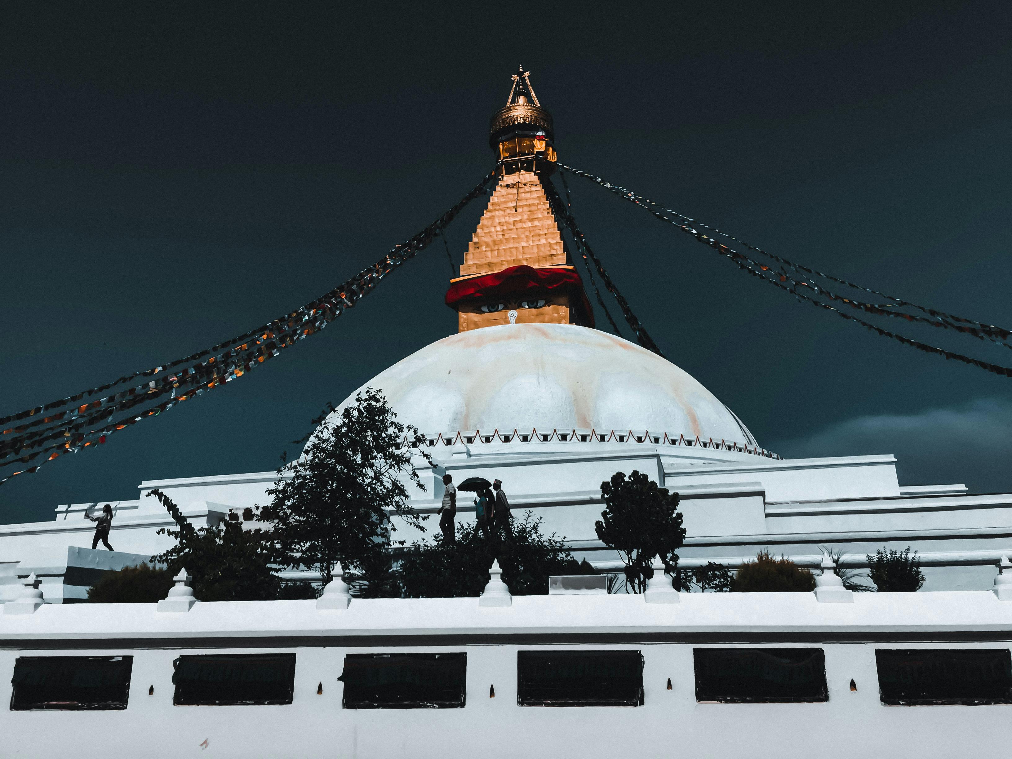 Close-up of the Bouddha Stupa · Free Stock Photo