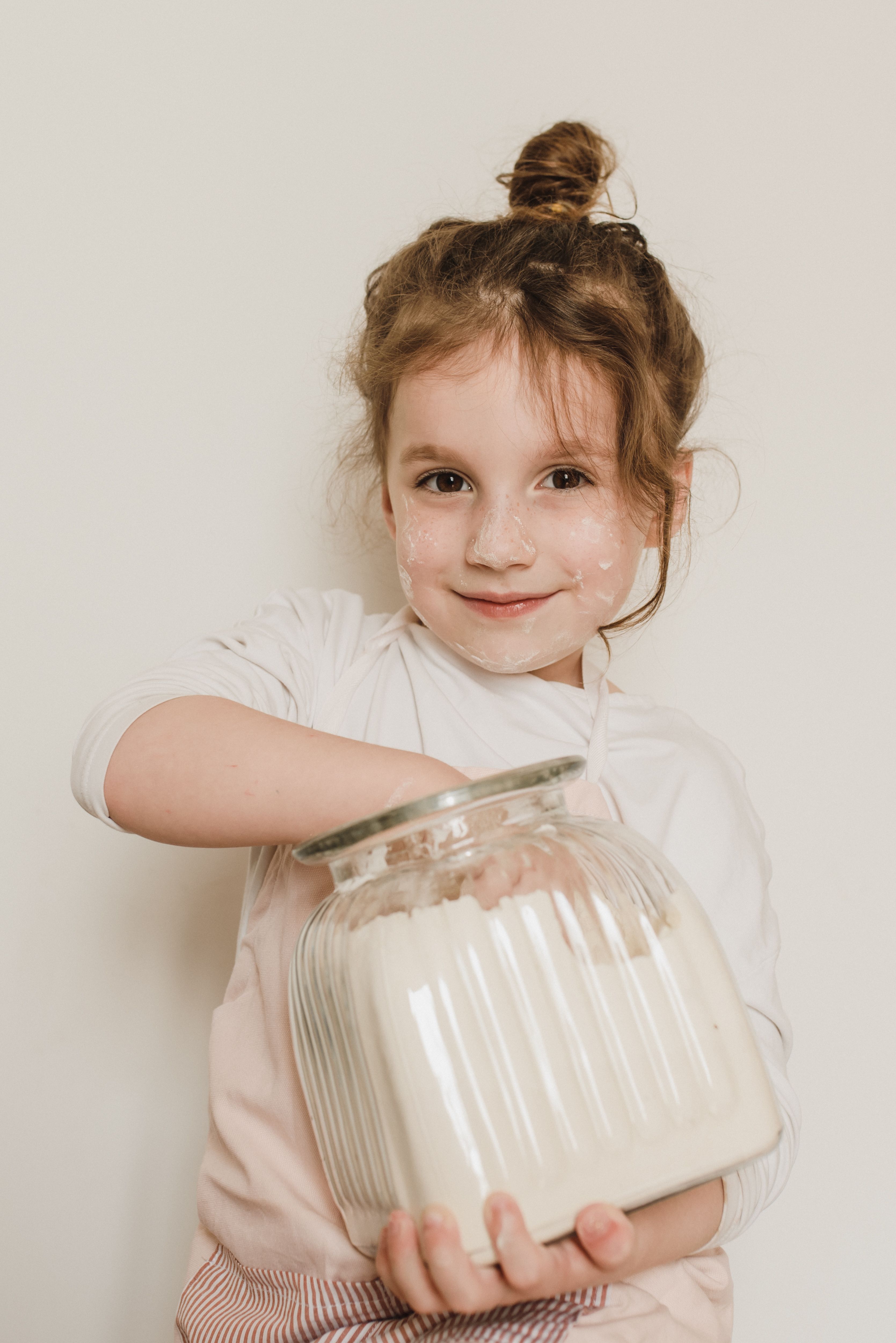 Pretty Girl Holding a Jar · Free Stock Photo