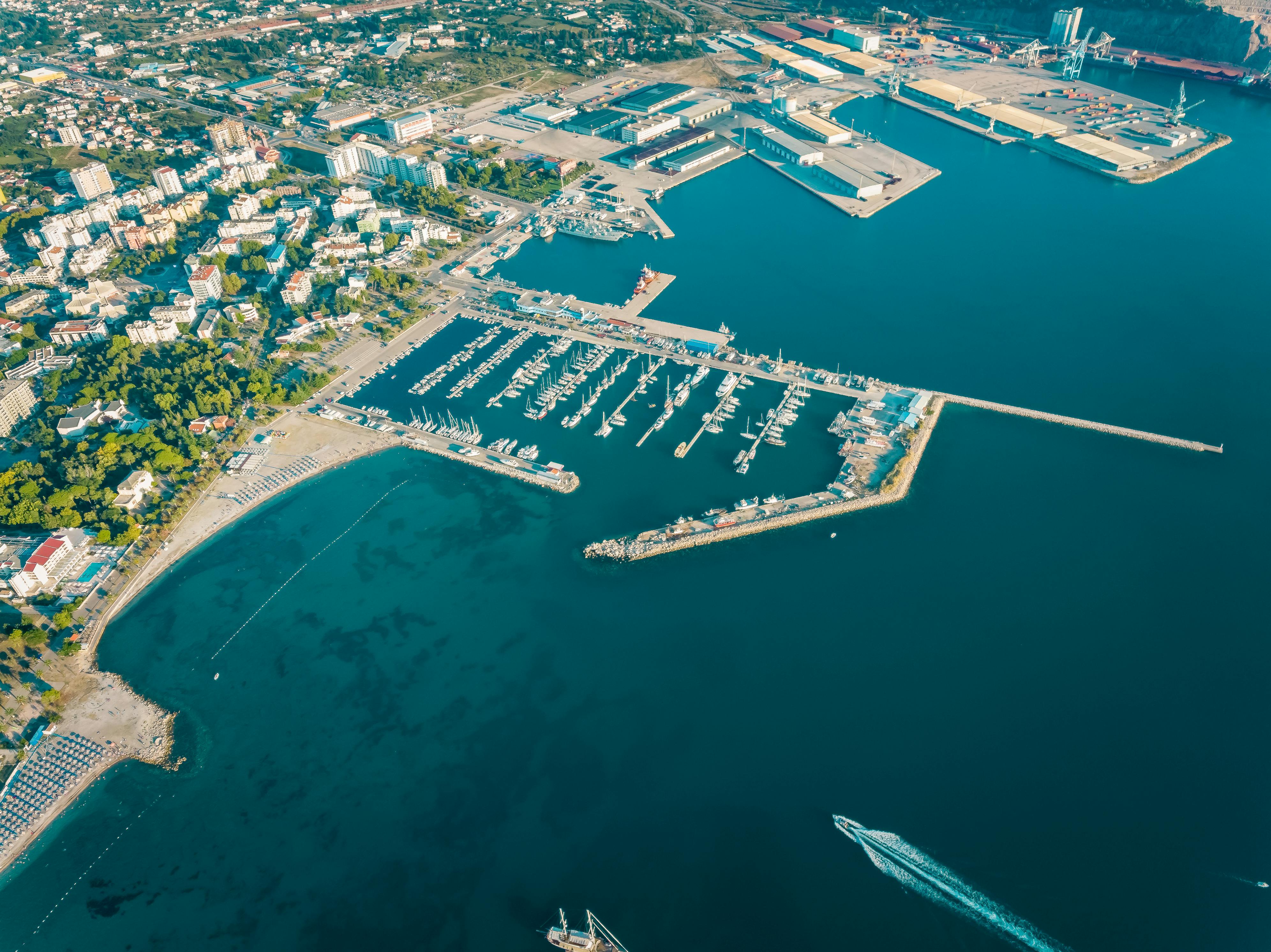 Aerial View on Pier · Free Stock Photo