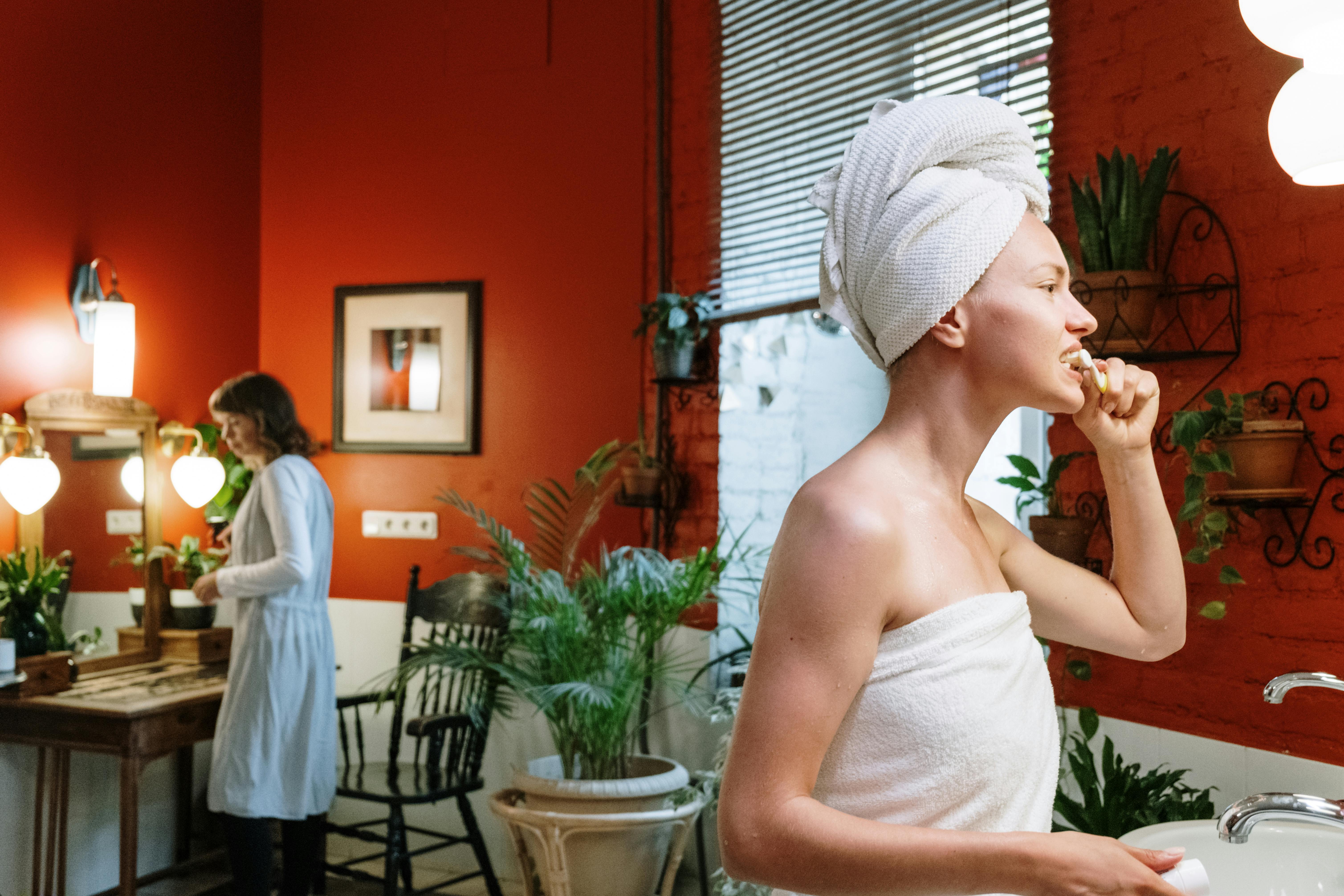Women in the Bathroom · Free Stock Photo