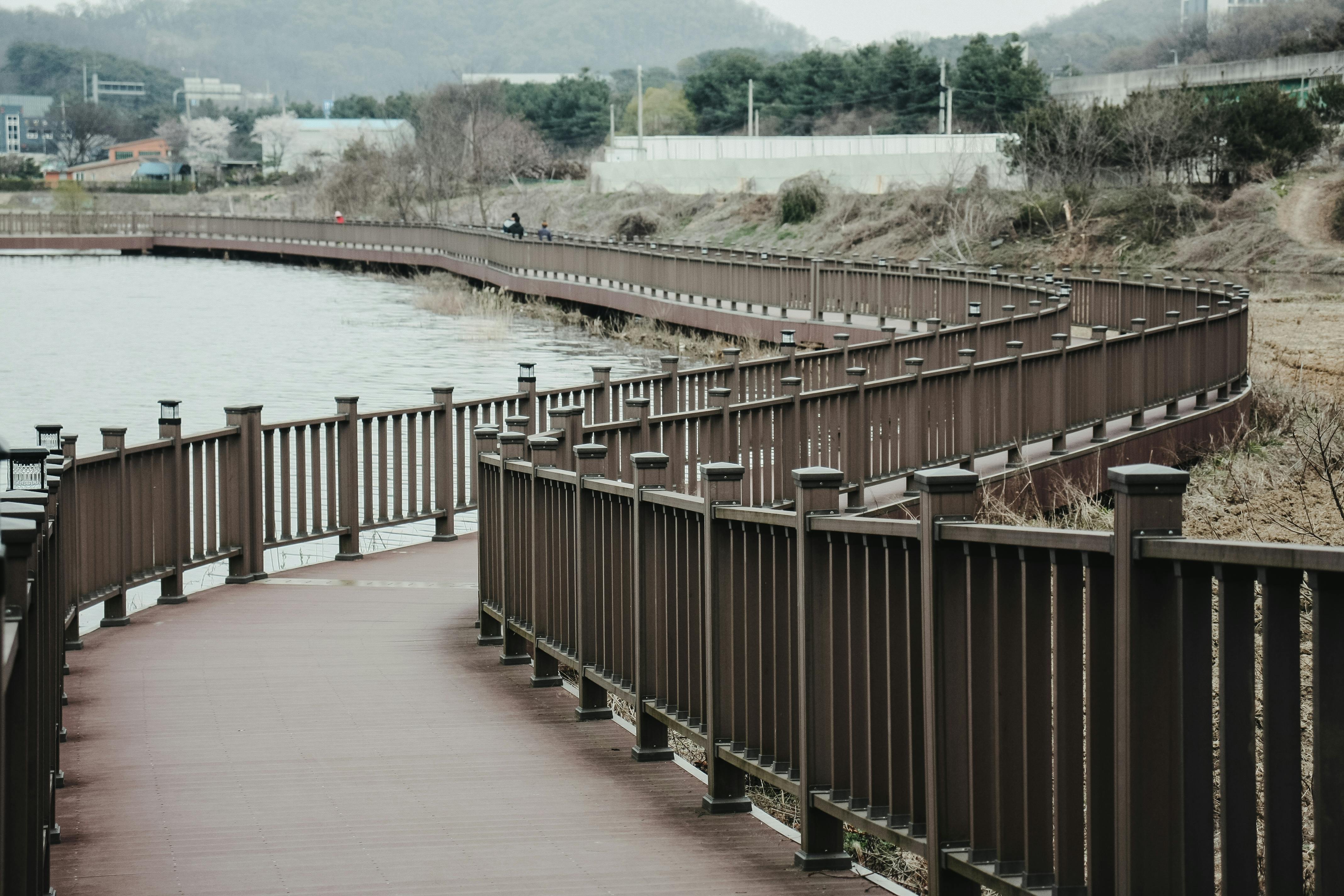 Boardwalk along Lake · Free Stock Photo