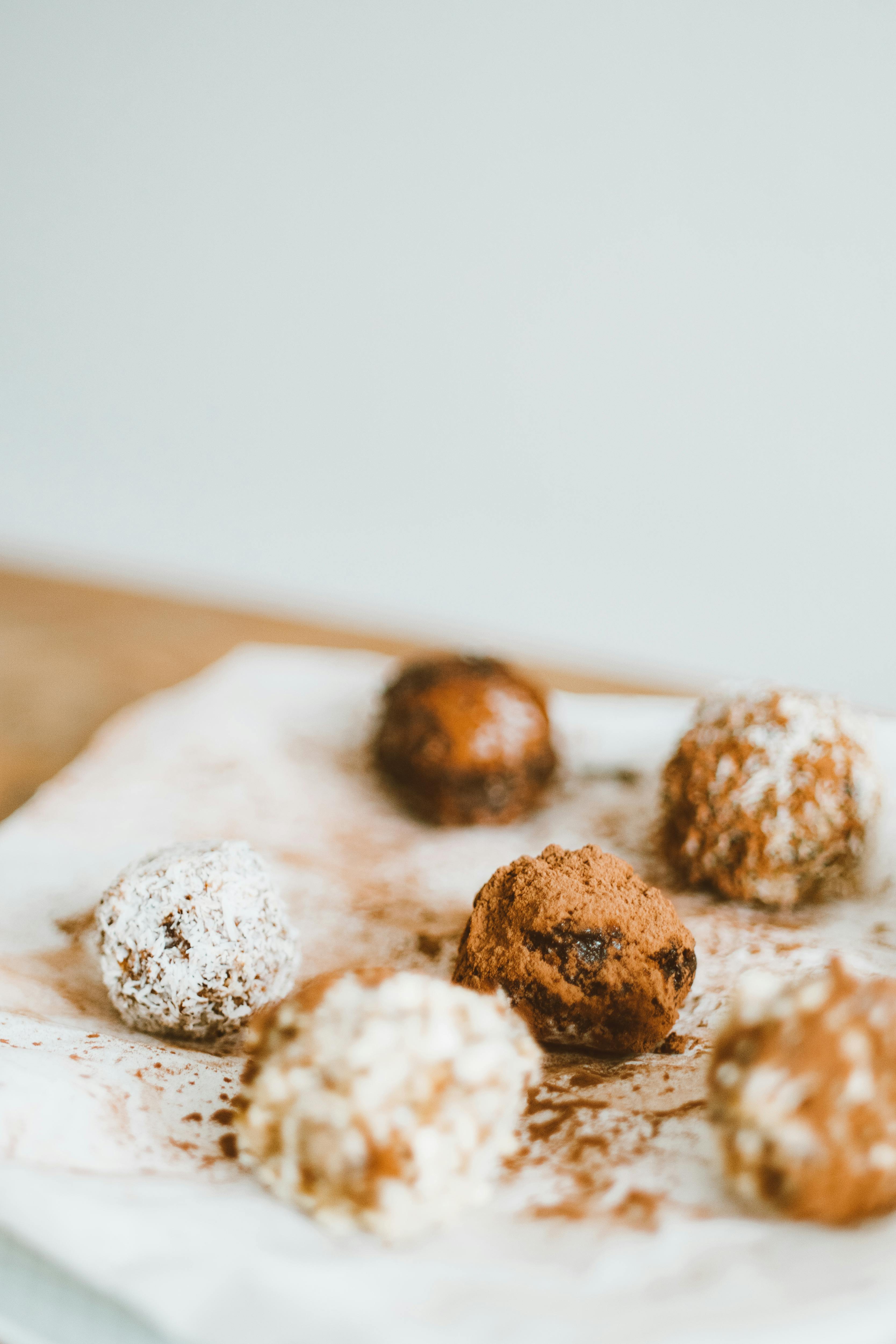 Macro Photography of Pile of 3 Cookie · Free Stock Photo