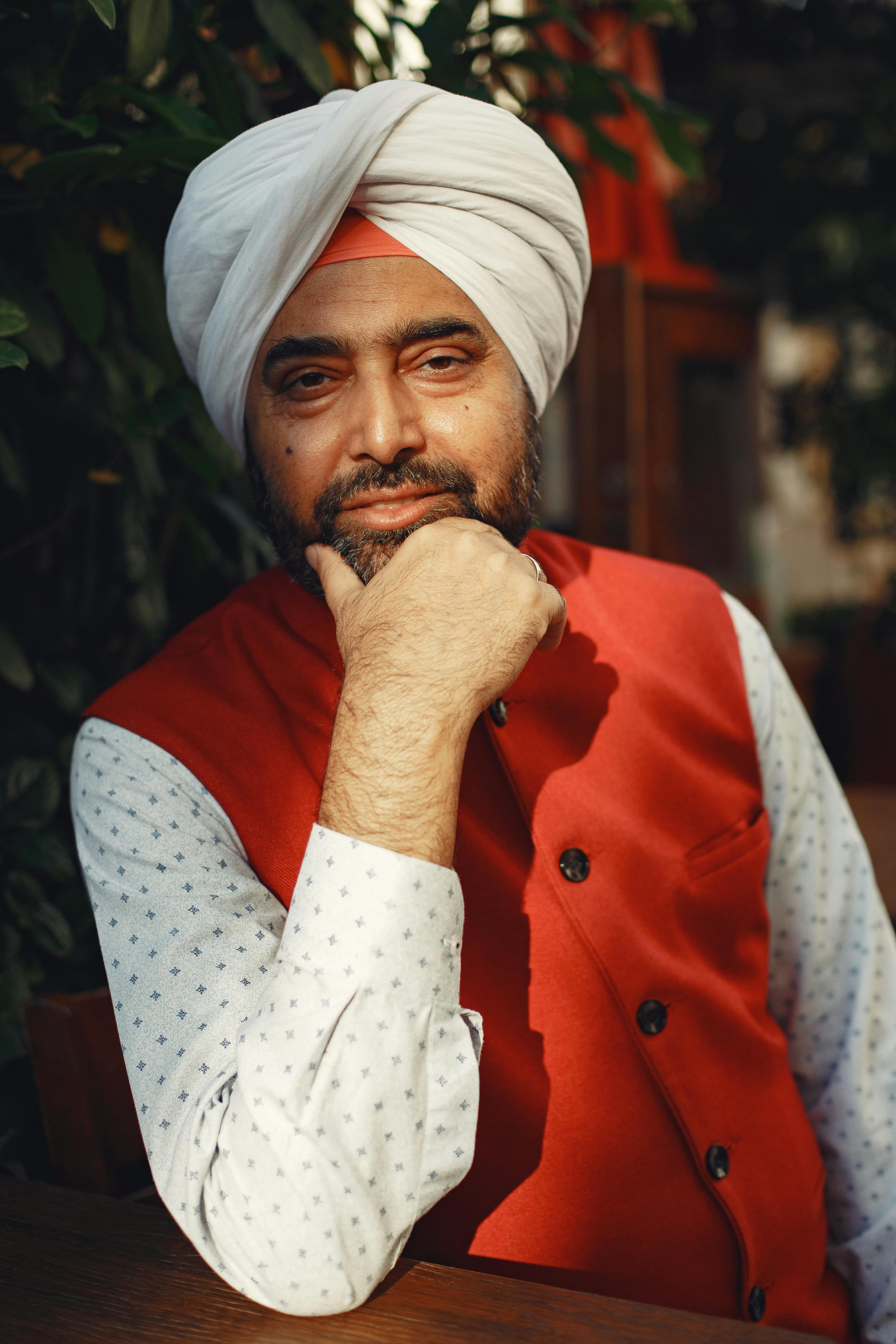 Man Wearing a Turban · Free Stock Photo