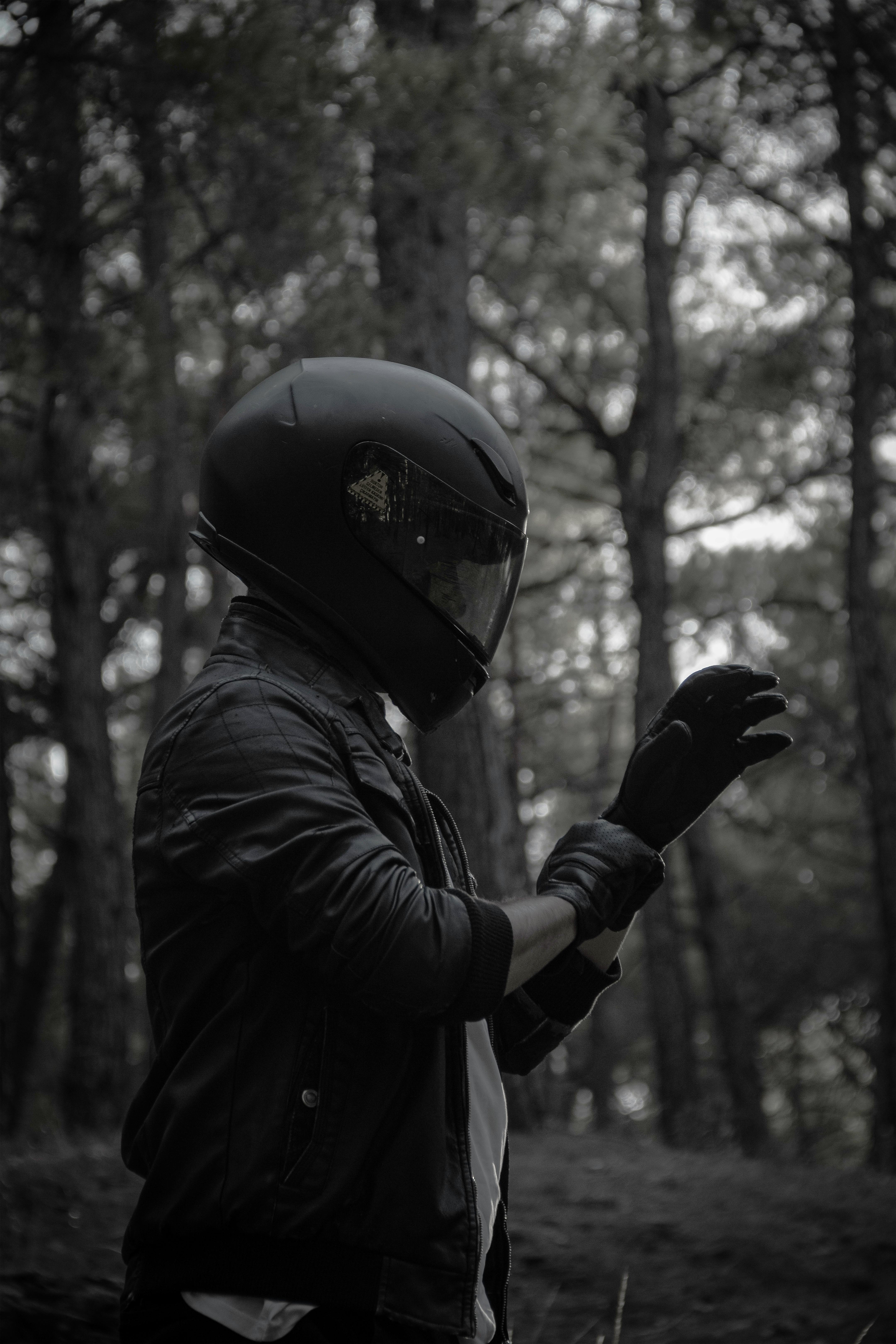 Person Wearing White Helmet · Free Stock Photo