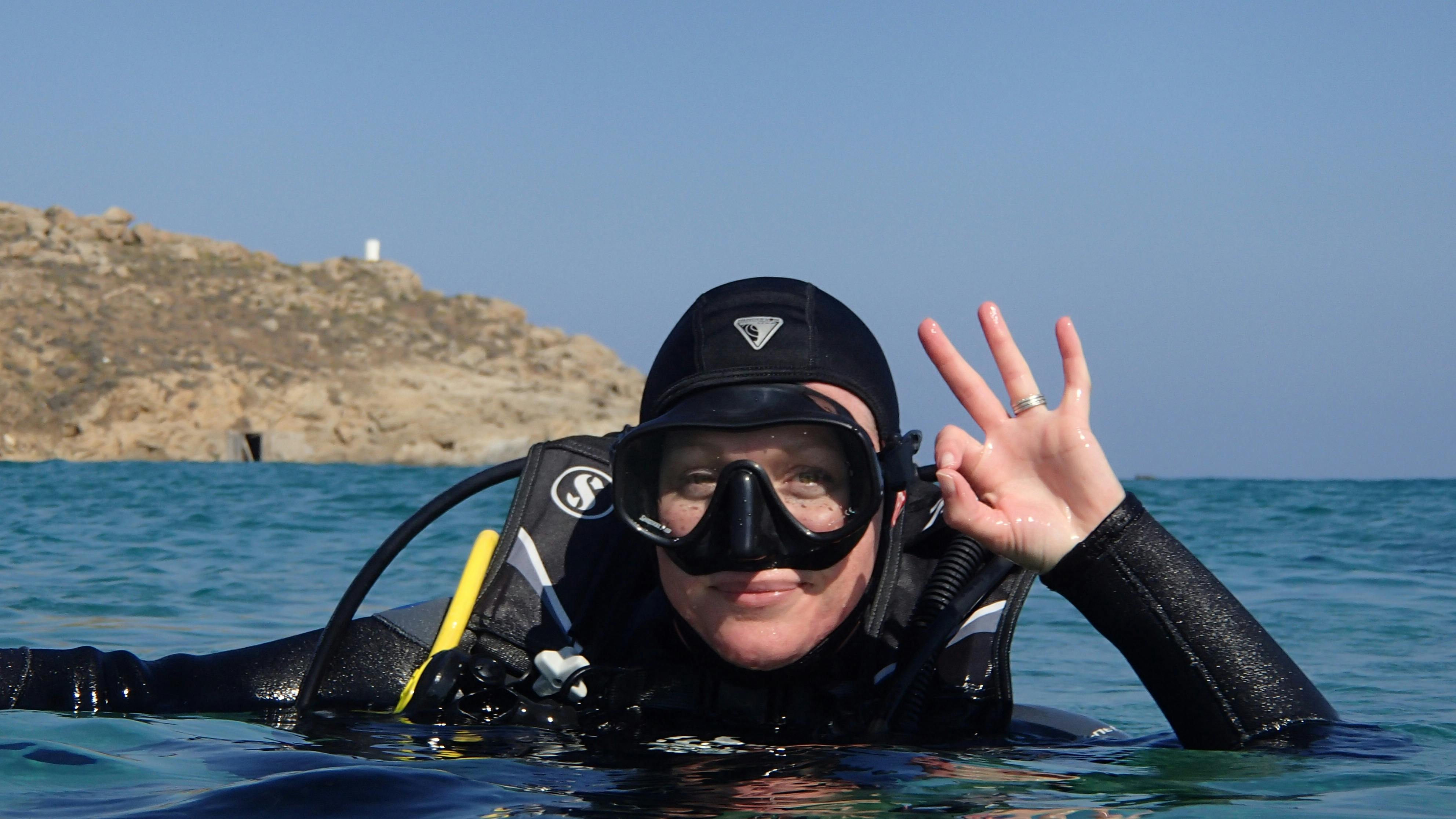 Free stock photo of ocean, scuba, woman
