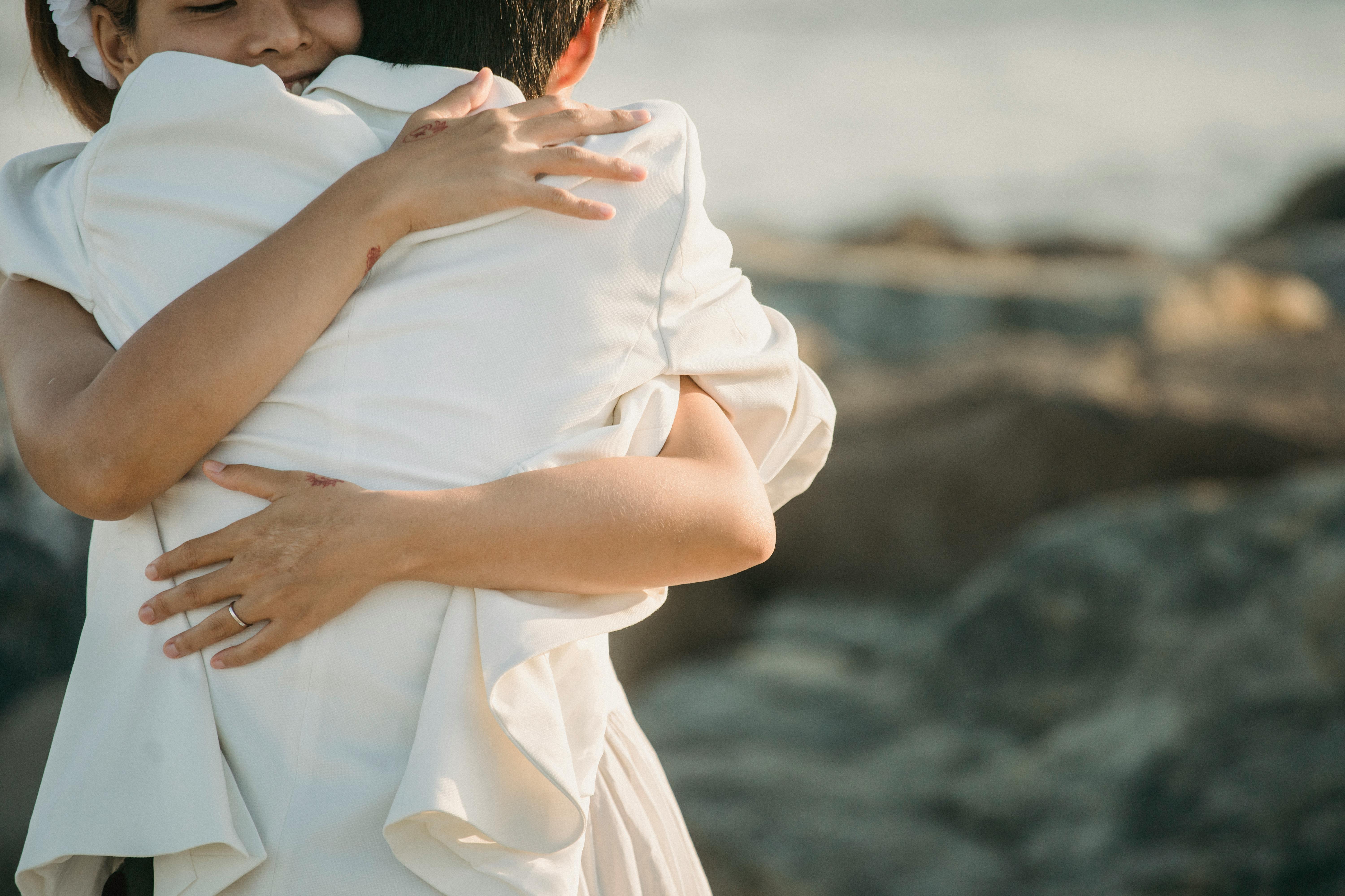 Photo of a Hugging Couple · Free Stock Photo