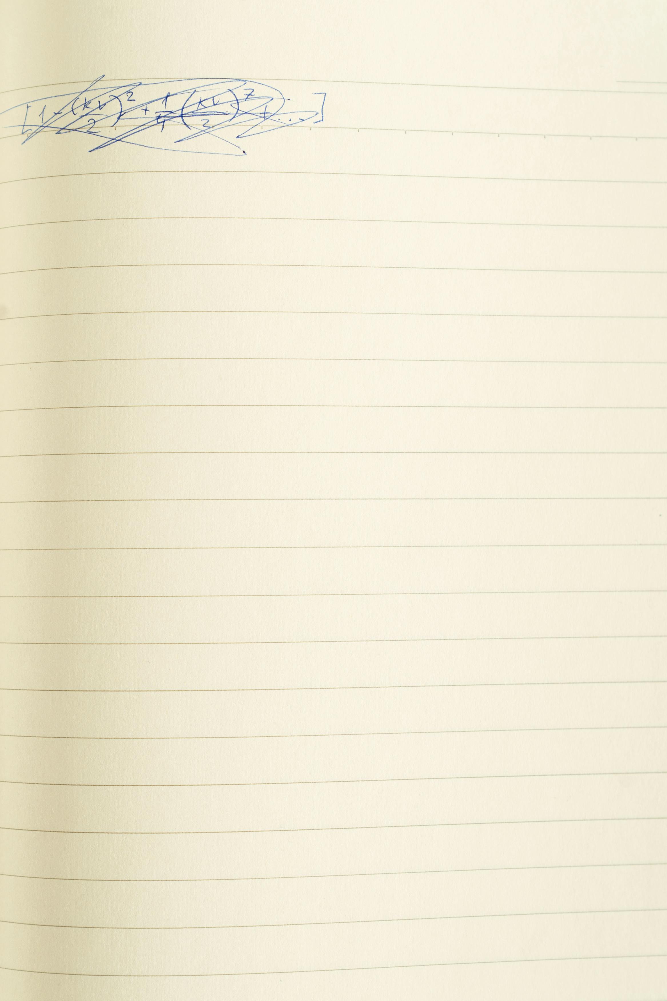 White Graphing Notebook · Free Stock Photo