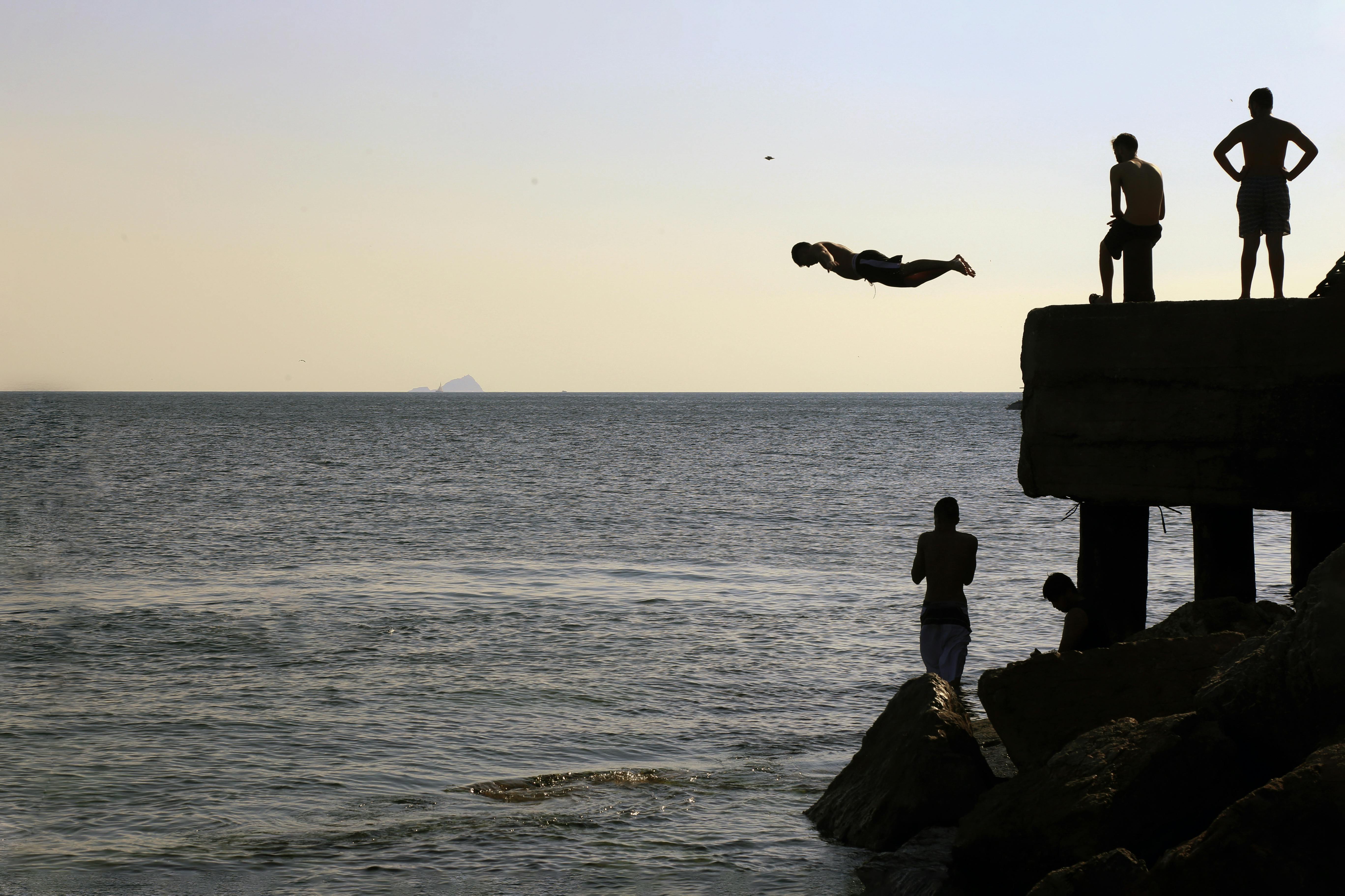 Photo of Man Diving in to Water · Free Stock Photo