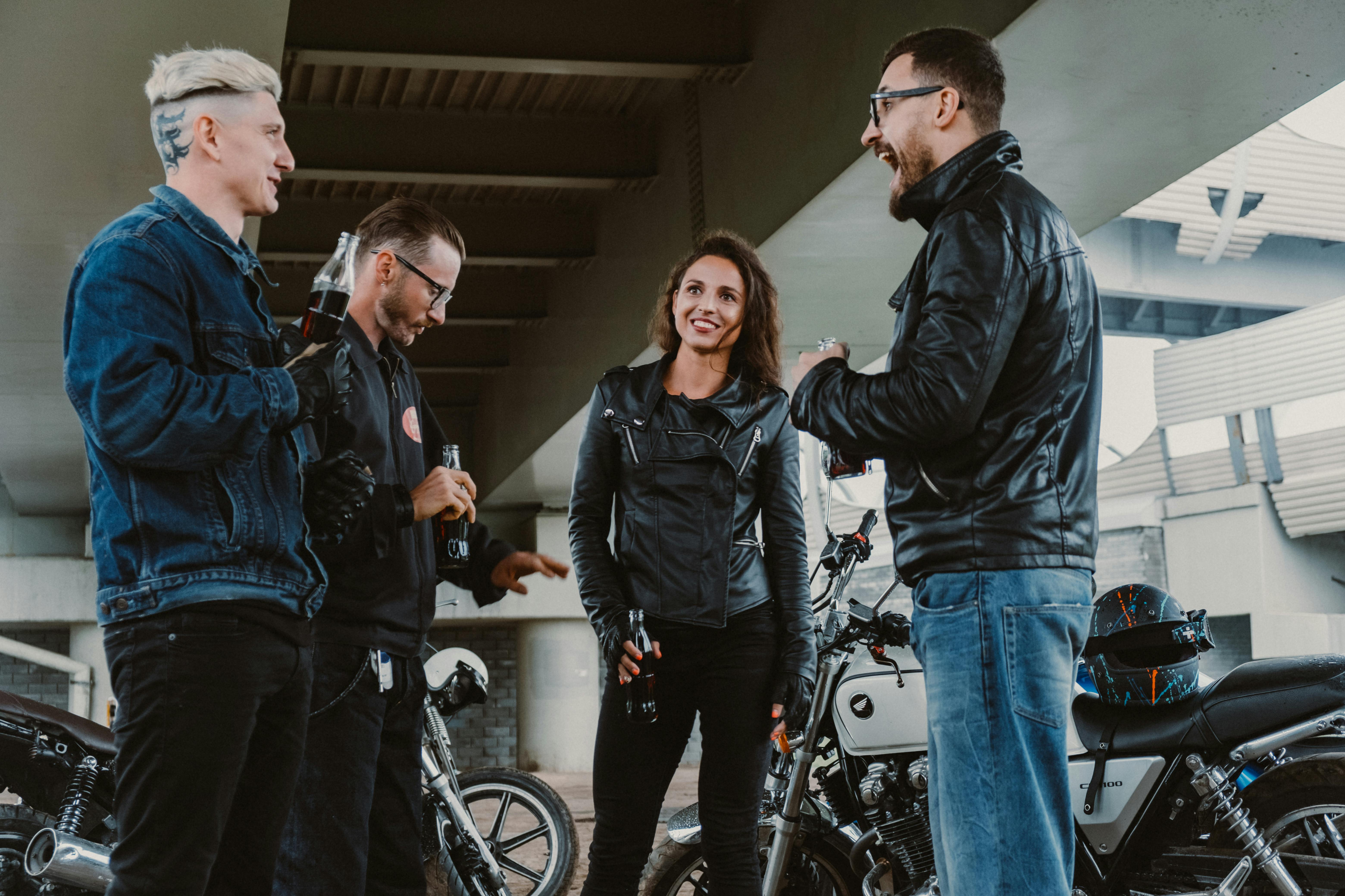 Pictures Of A Group Of Bike Riders Photos, Download The BEST Free ...