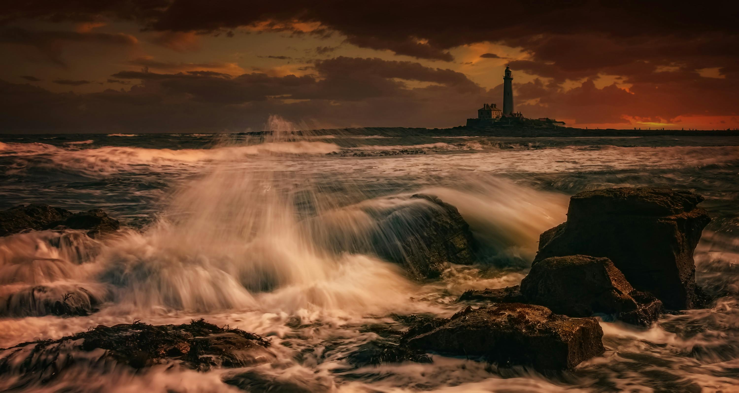Clouds over Beach · Free Stock Photo