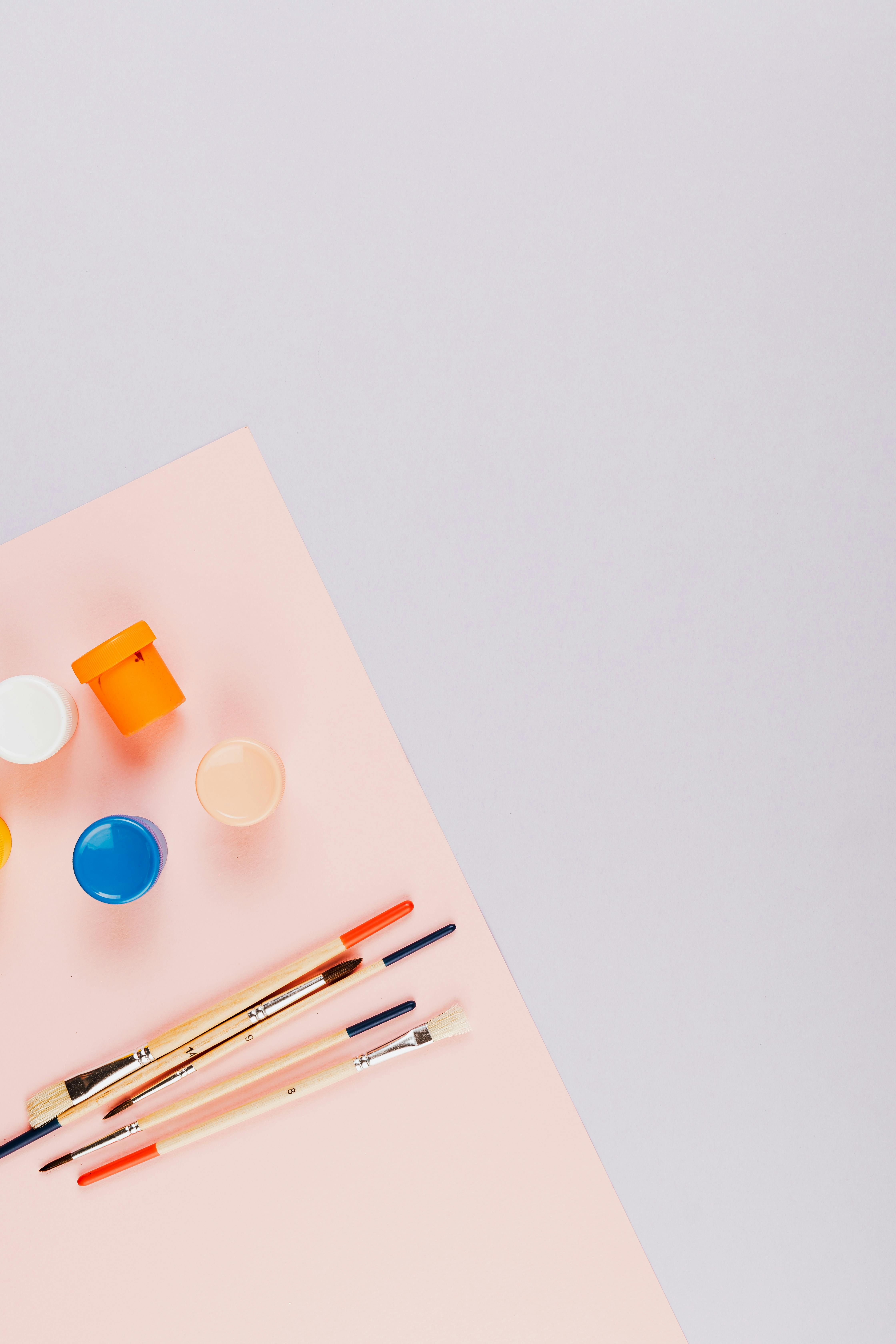 Coloring Materials on the Table · Free Stock Photo