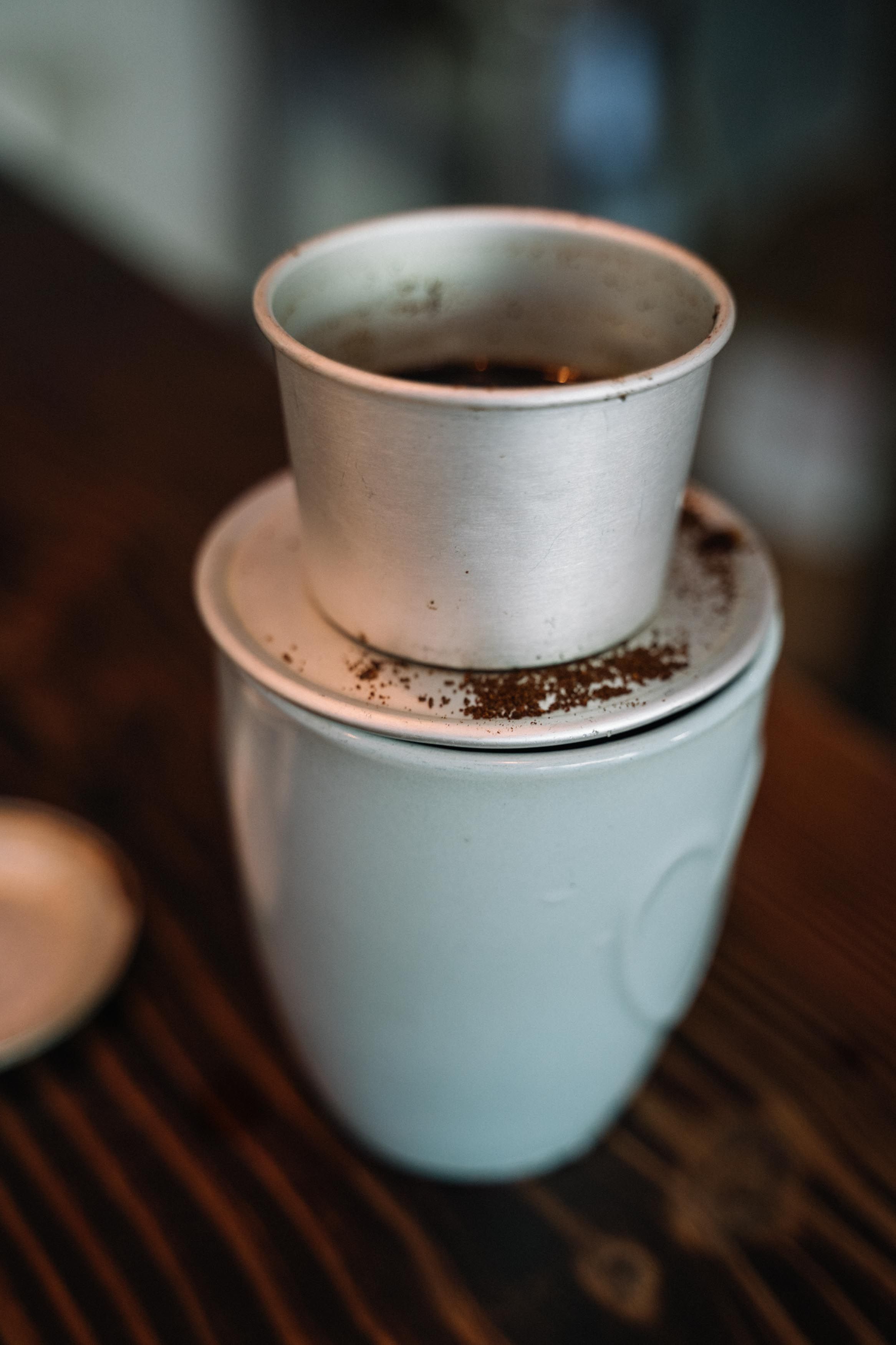Silver Container on Coffee Cup · Free Stock Photo